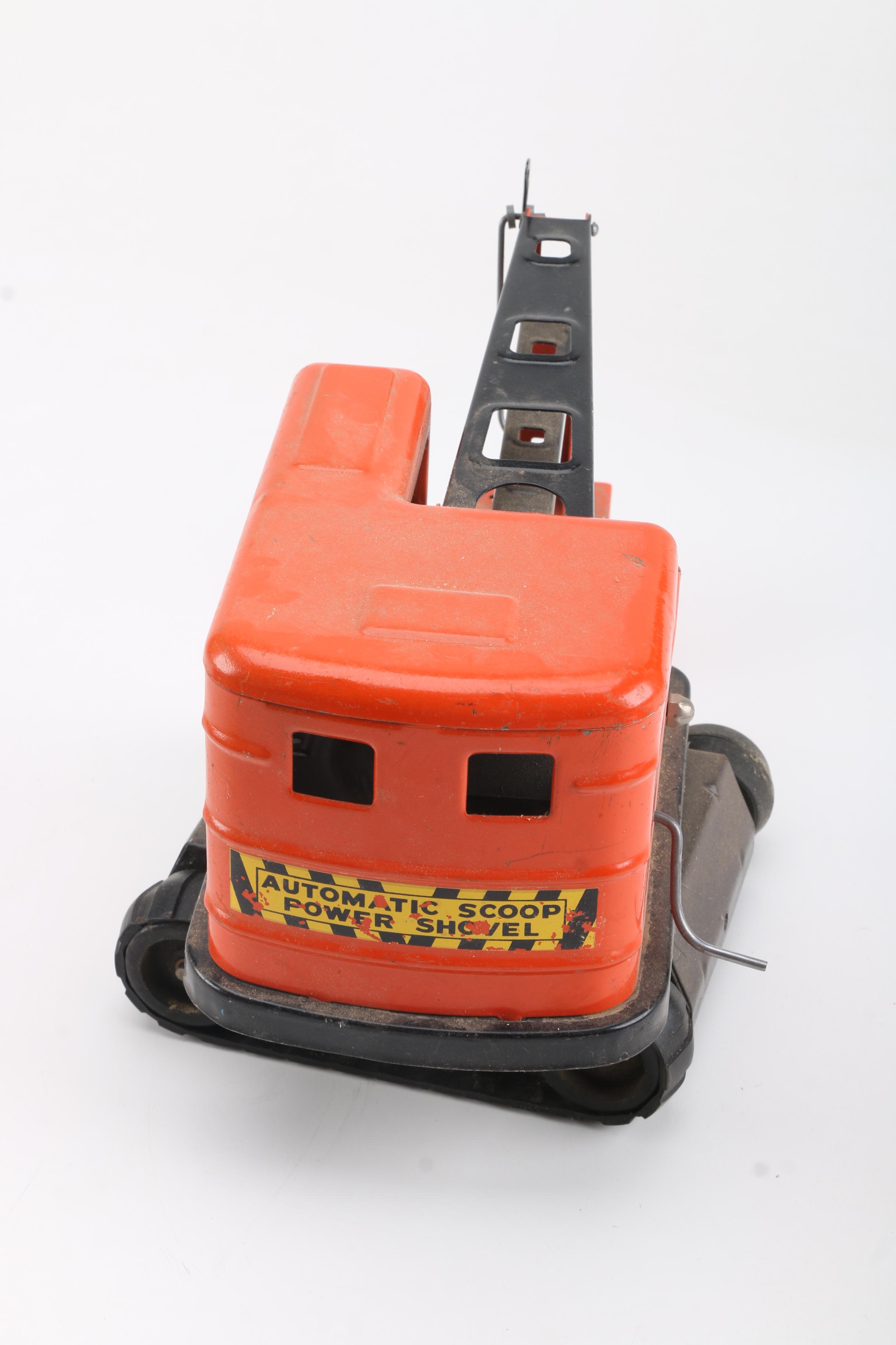 1950s Marx "Lumar Contractors" Automatic Scoop Power Shovel | EBTH