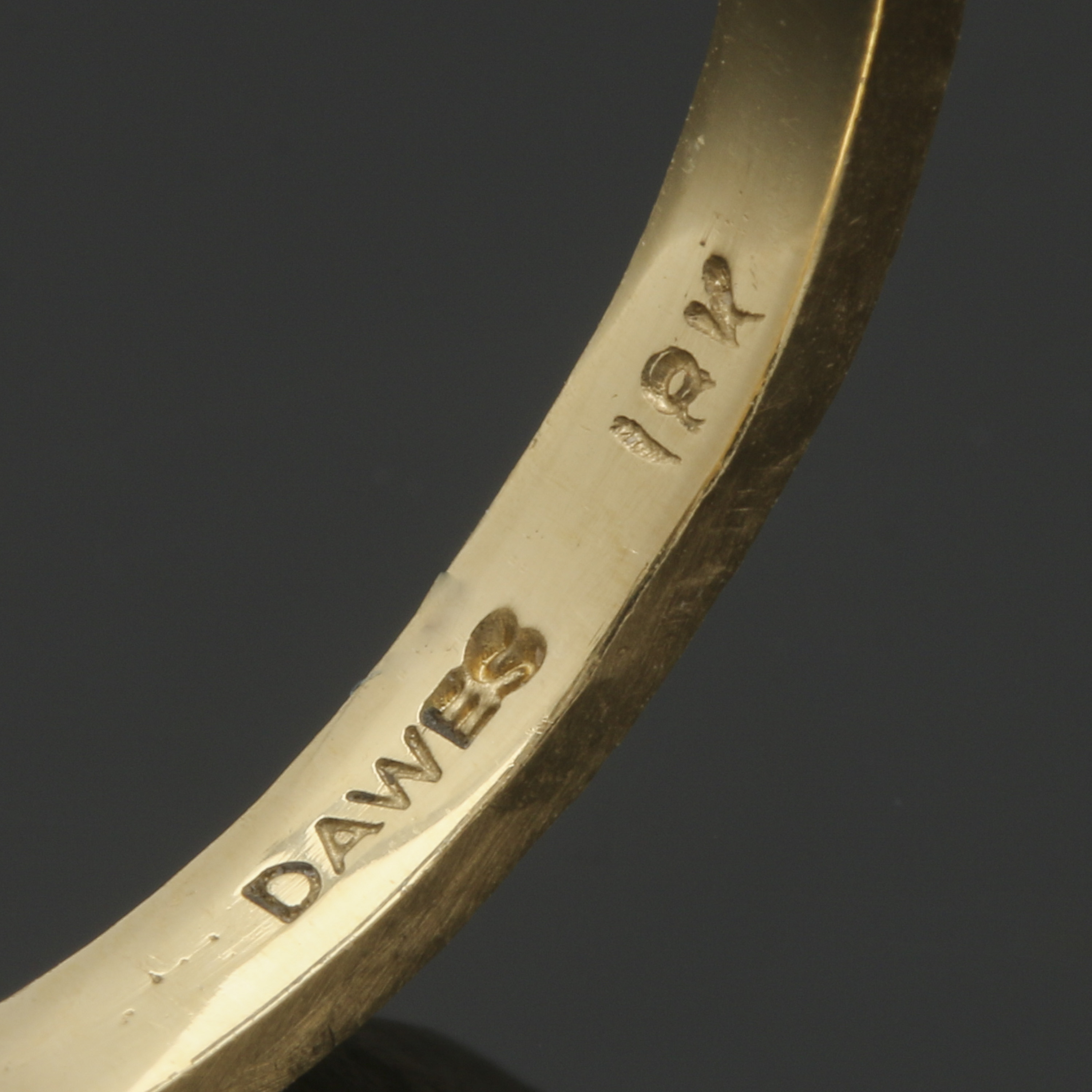 Jennifer Dawes 18K Yellow Gold Diamond Ring Set | EBTH