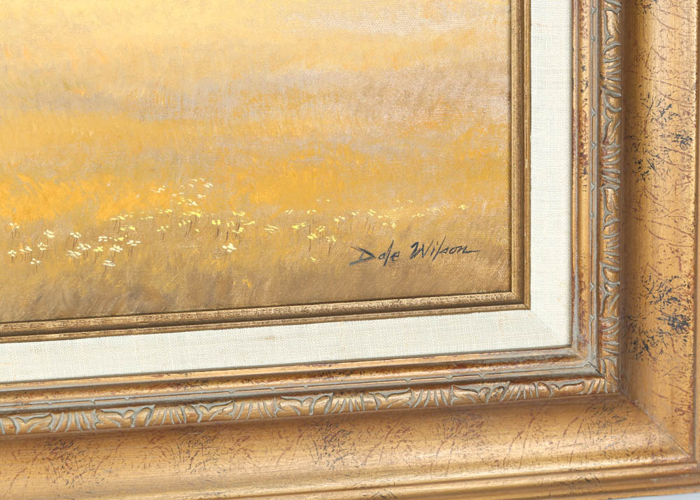 Dale Wilson Original Oil Painting on Canvas | EBTH