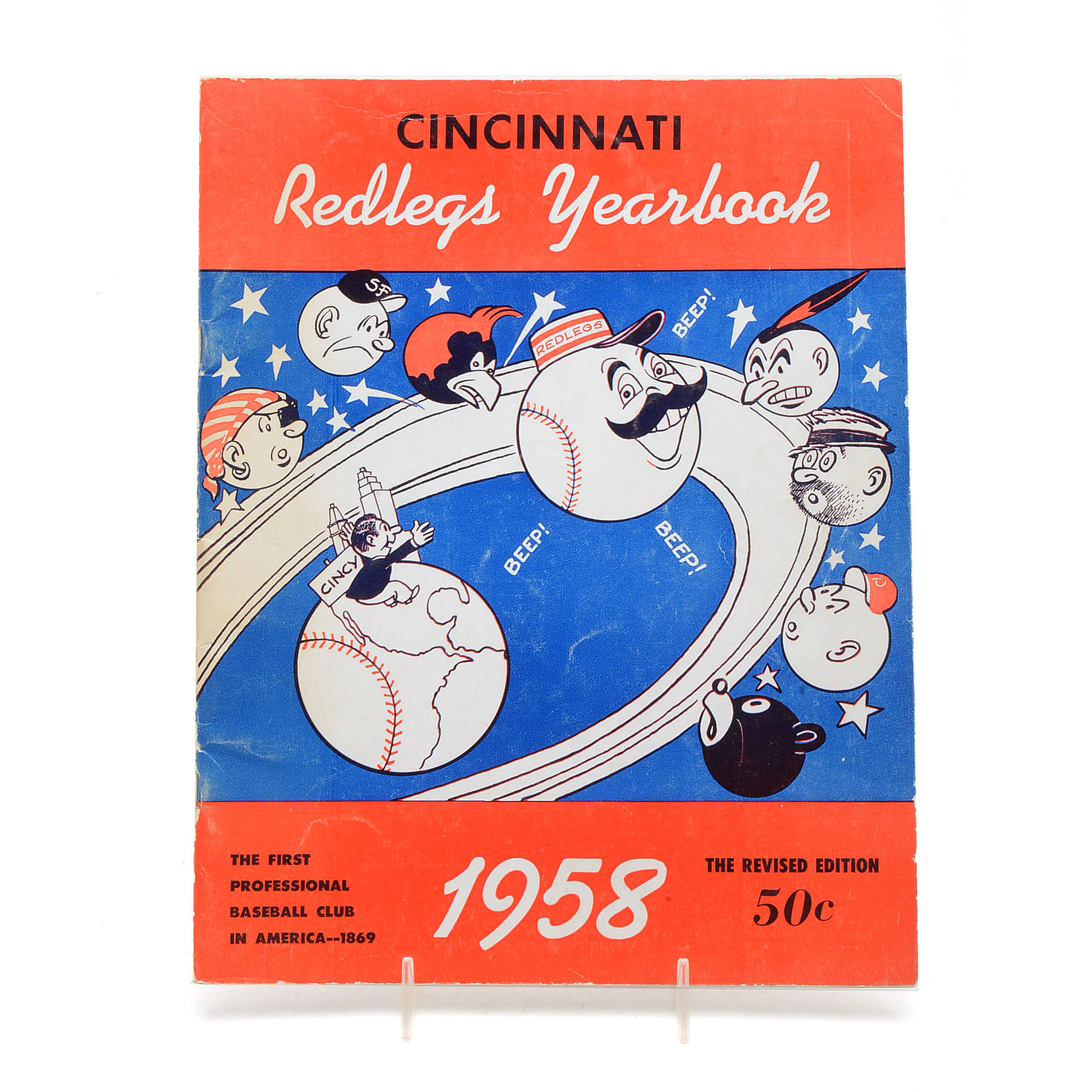 1958 Cincinnati Reds Yearbook | EBTH