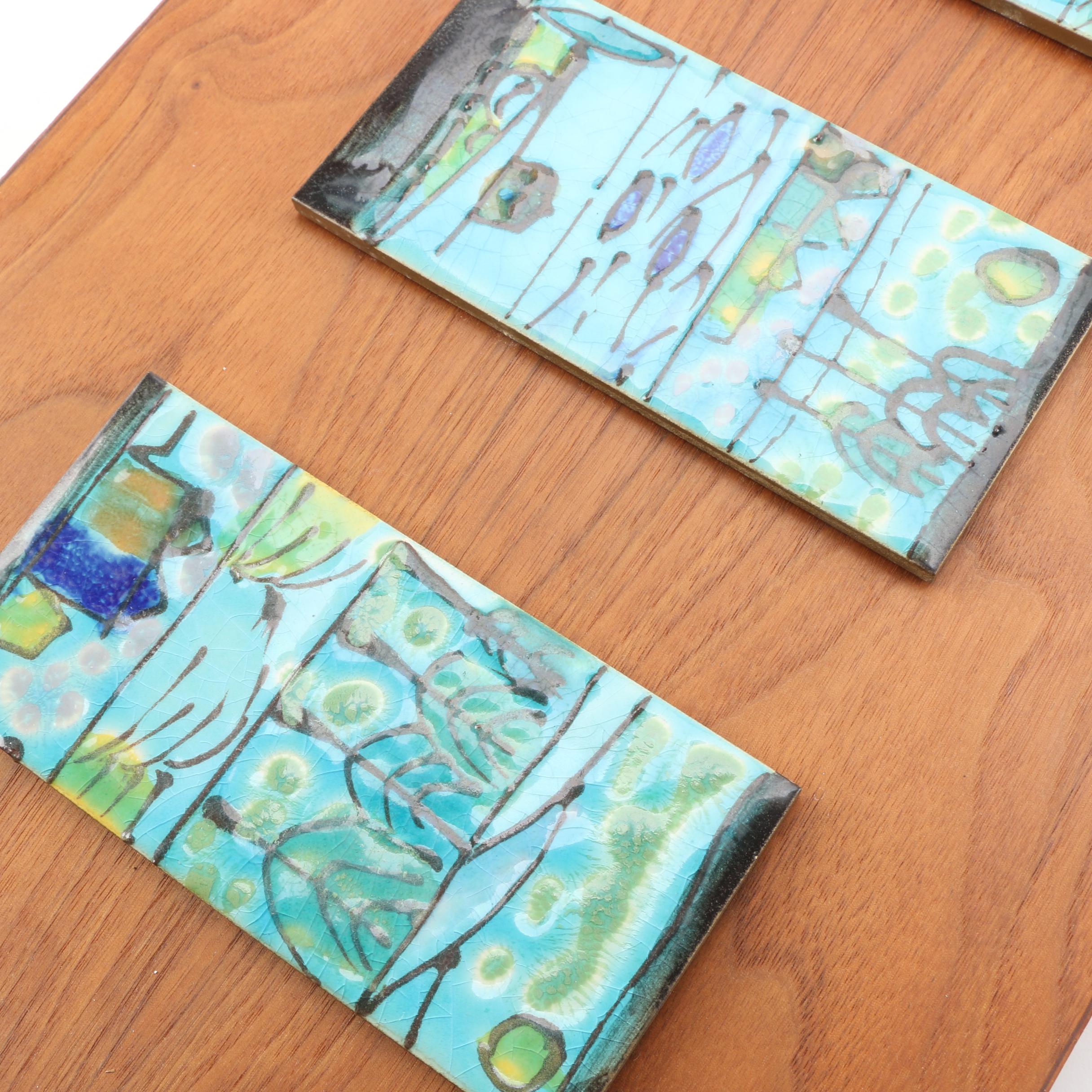 Vintage Mid Century Modern Wall Clock Attributed to Harris Strong | EBTH