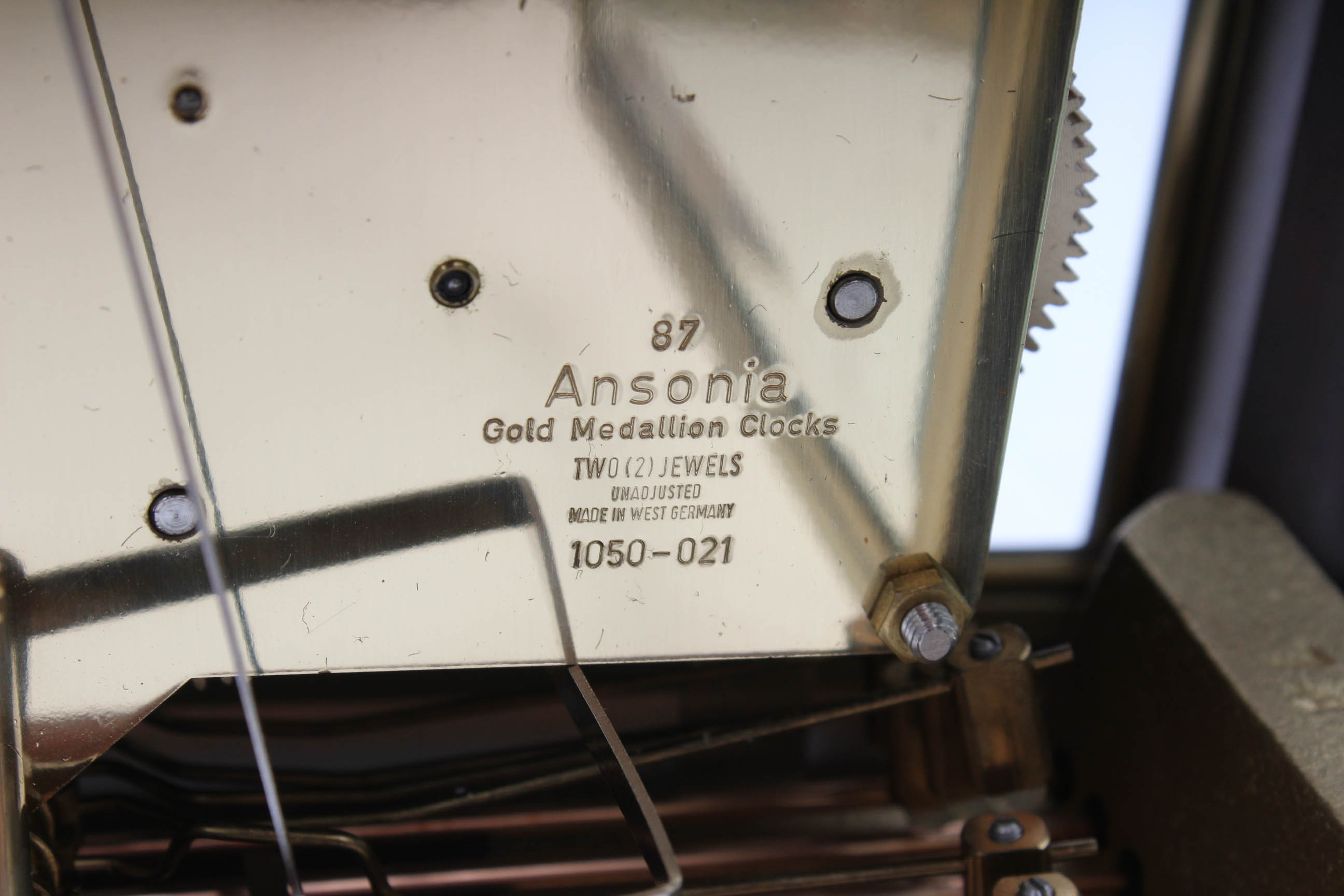 Ansonia Gold Medallion Mantel Clock | EBTH