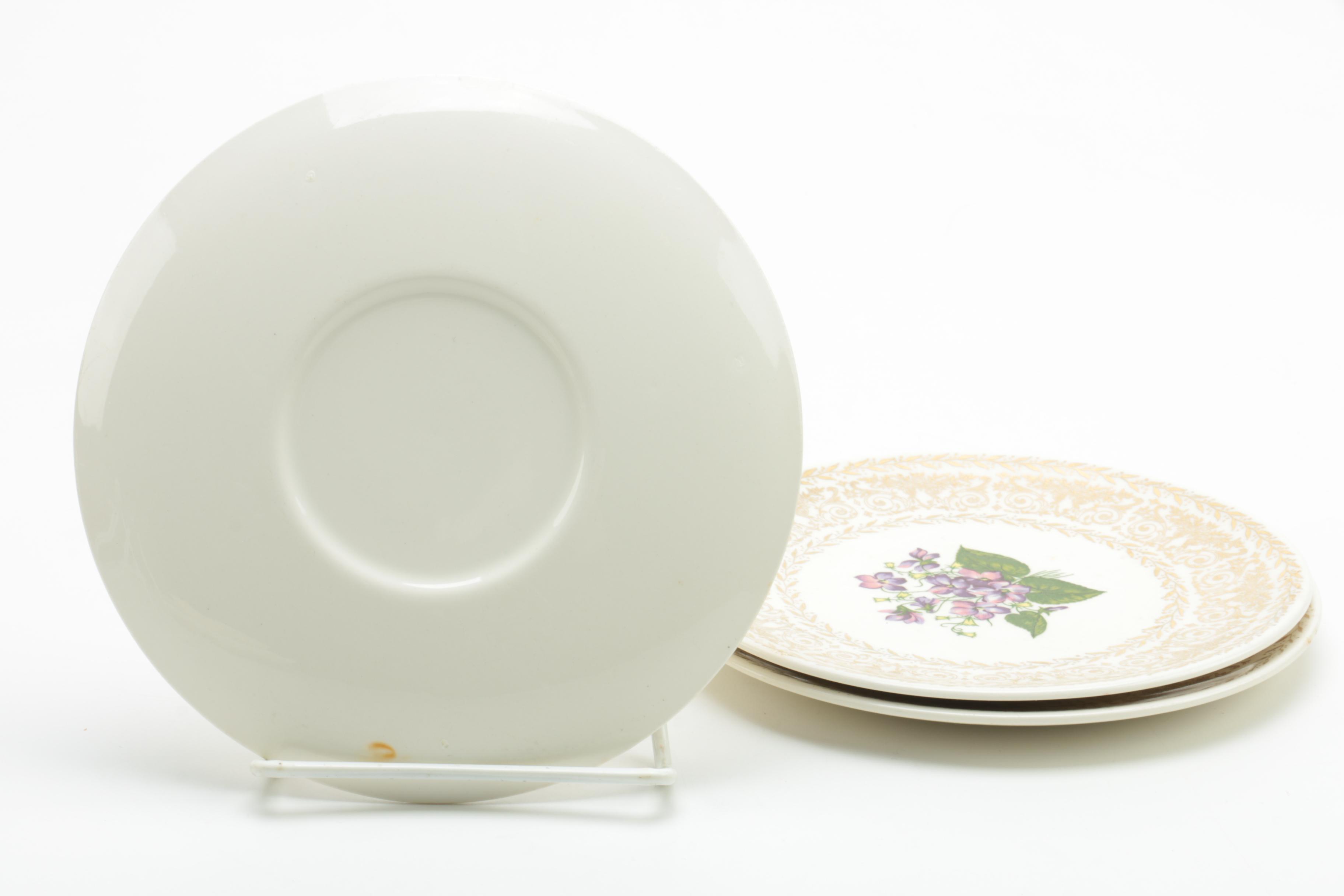 Vintage Floral Motif Porcelain Tableware | EBTH