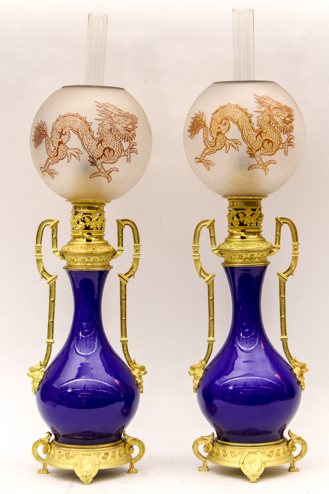 French Moderator Lamps Circa 1840 | EBTH