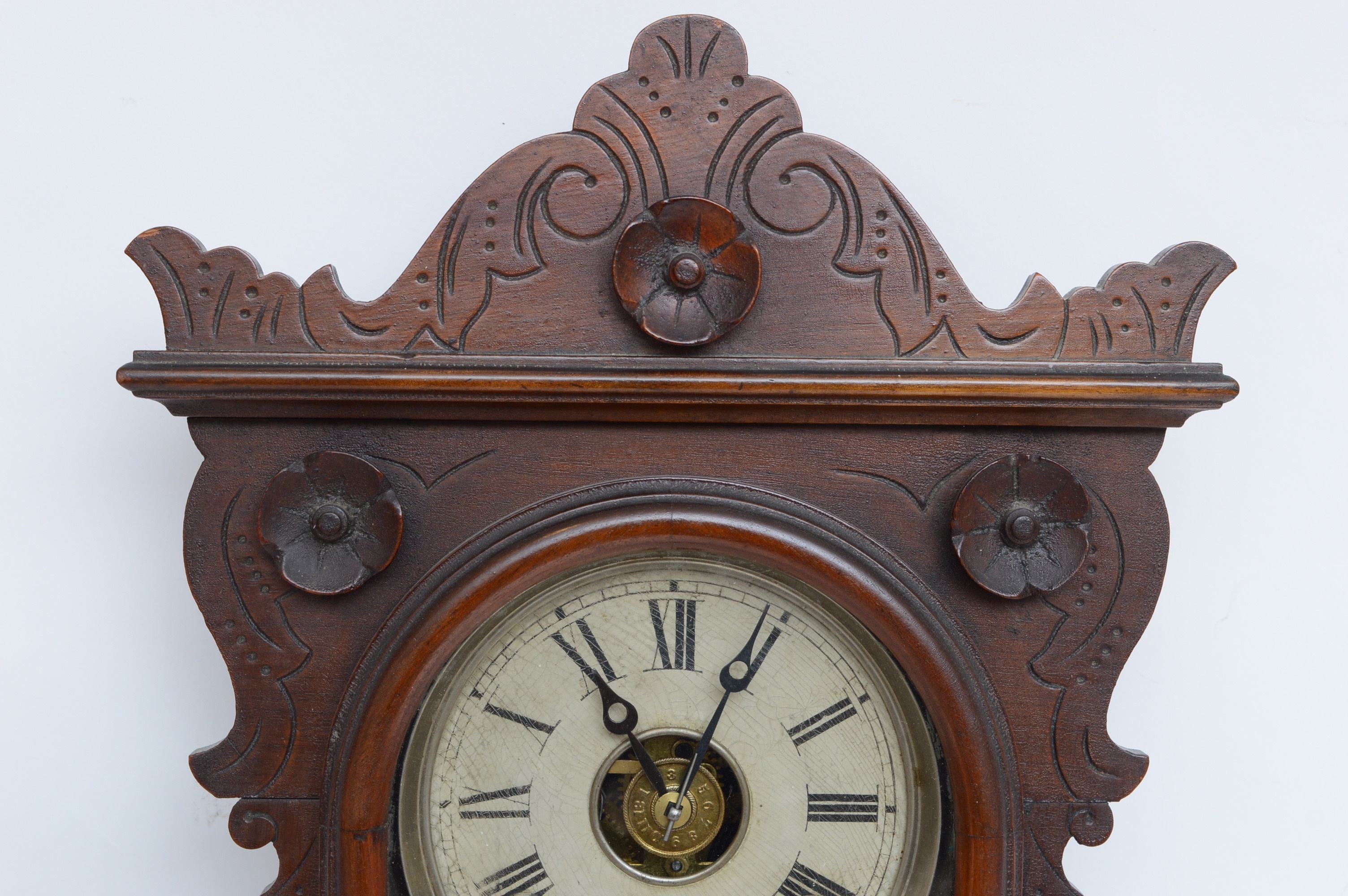 E. N. Welch Victorian Eastlake Regulator Wall Clock | EBTH