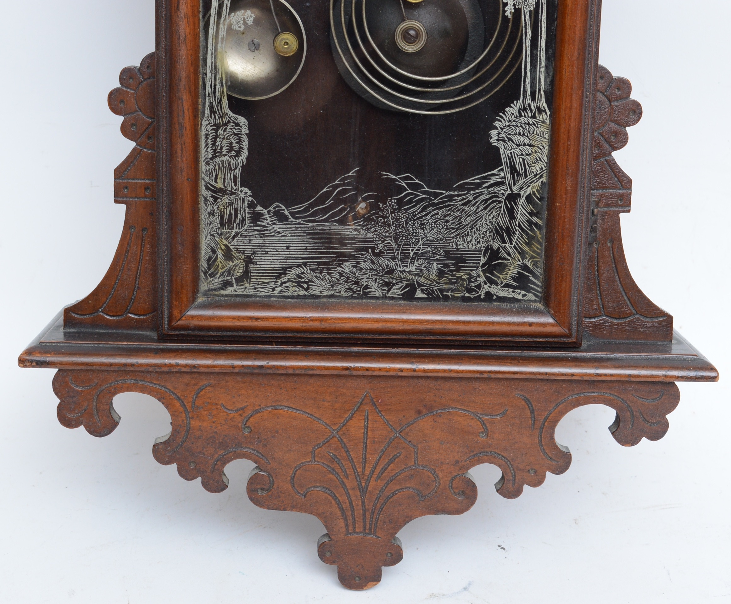 E. N. Welch Victorian Eastlake Regulator Wall Clock | EBTH