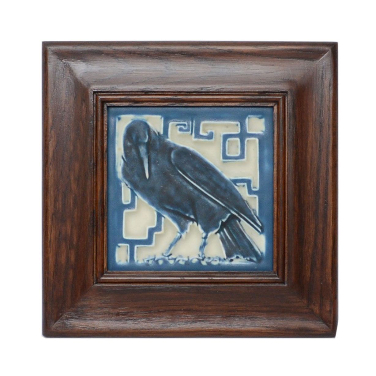 1925 Rookwood Raven Tile | EBTH