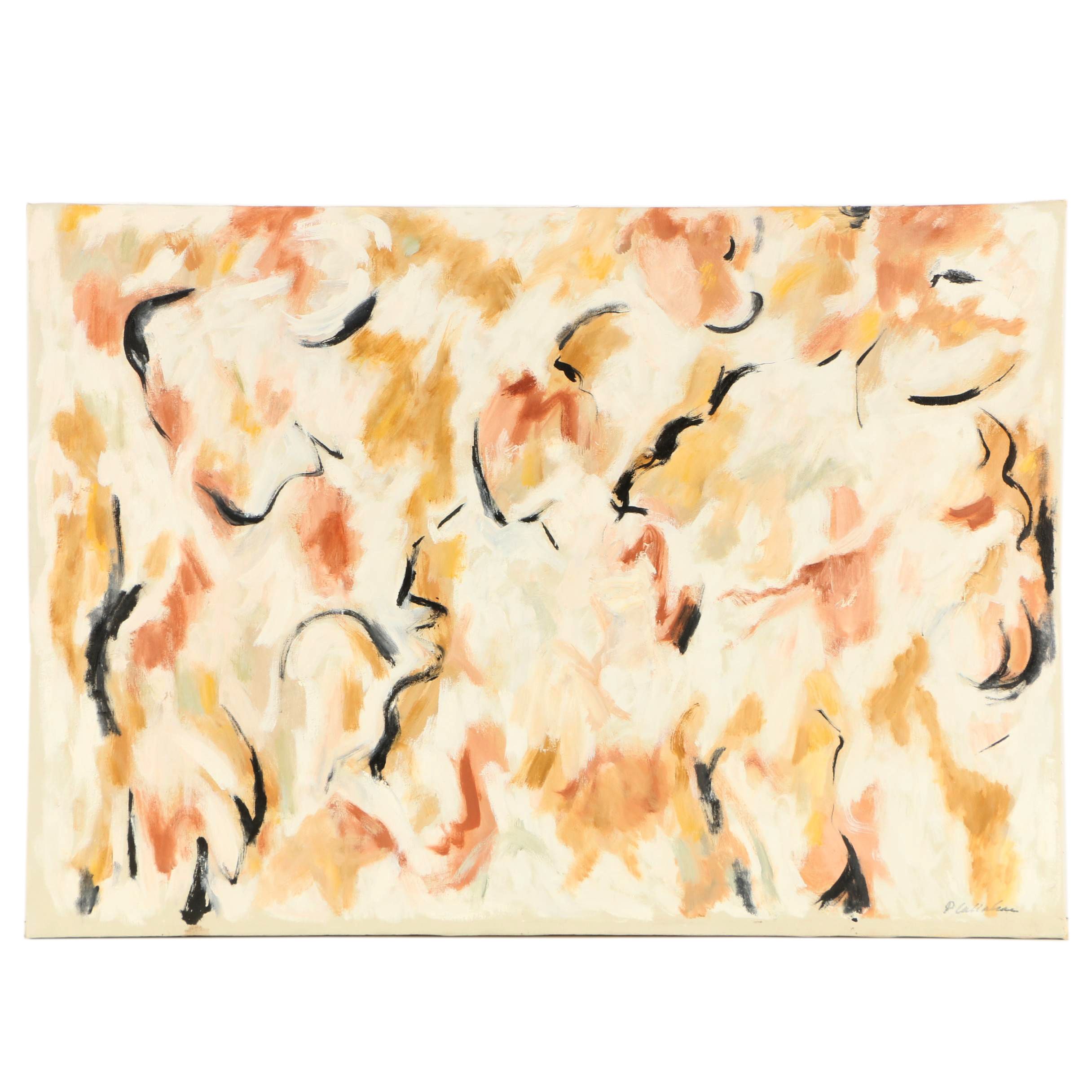 Phillip Callahan Abstract Oil Painting | EBTH