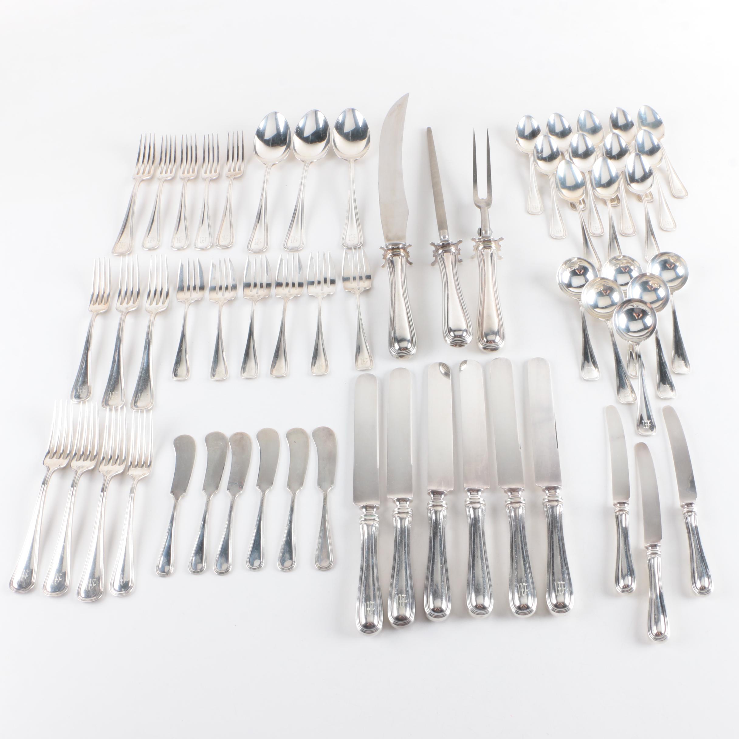 Watson Co. "Commonwealth" Sterling Silver Flatware Set | EBTH