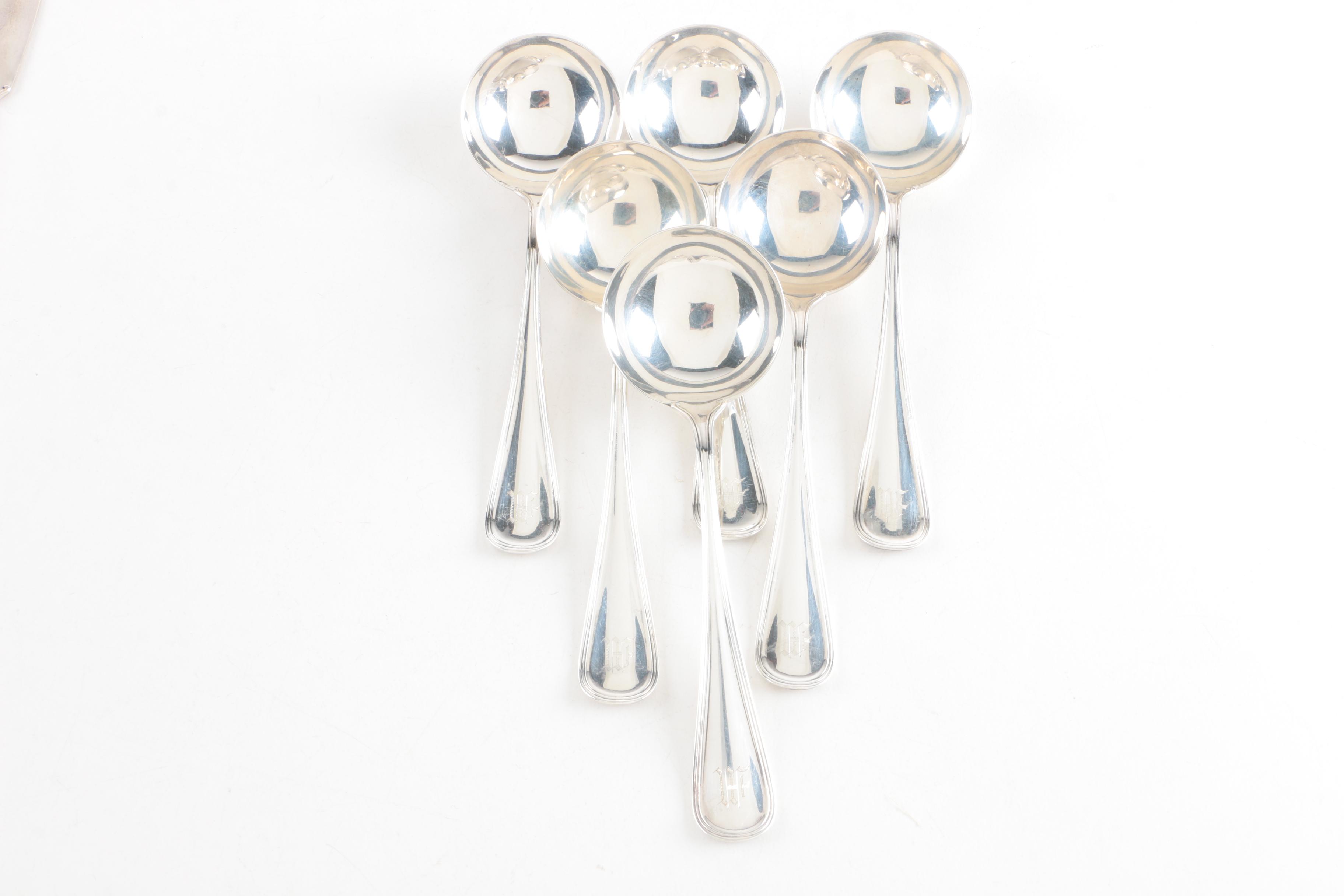 Watson Co. "Commonwealth" Sterling Silver Flatware Set | EBTH