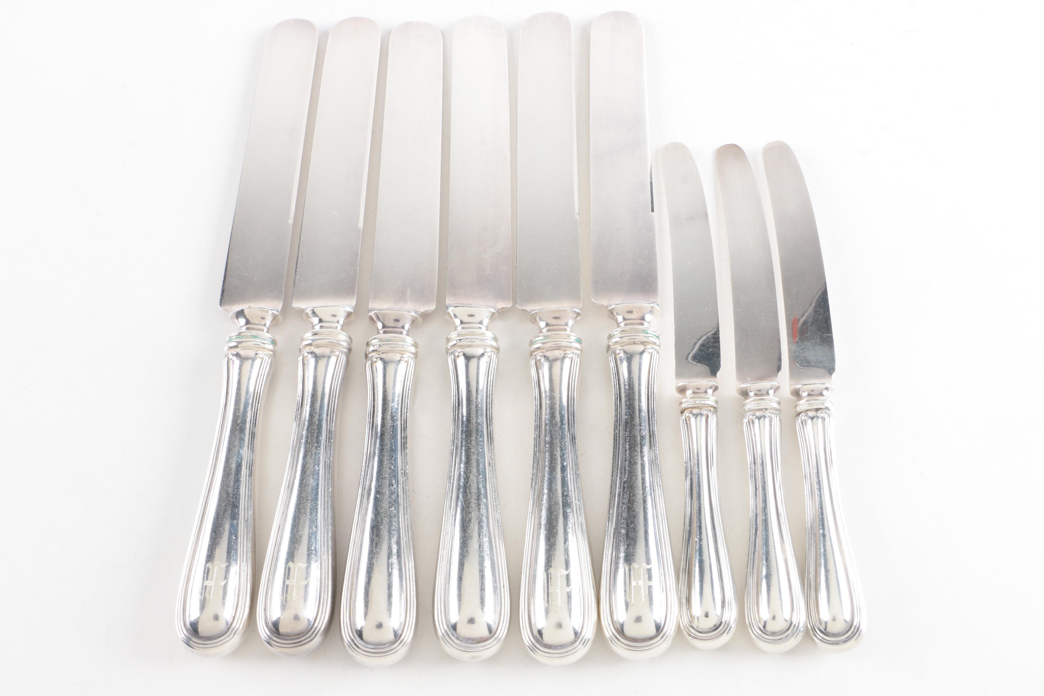 Watson Co. "Commonwealth" Sterling Silver Flatware Set | EBTH