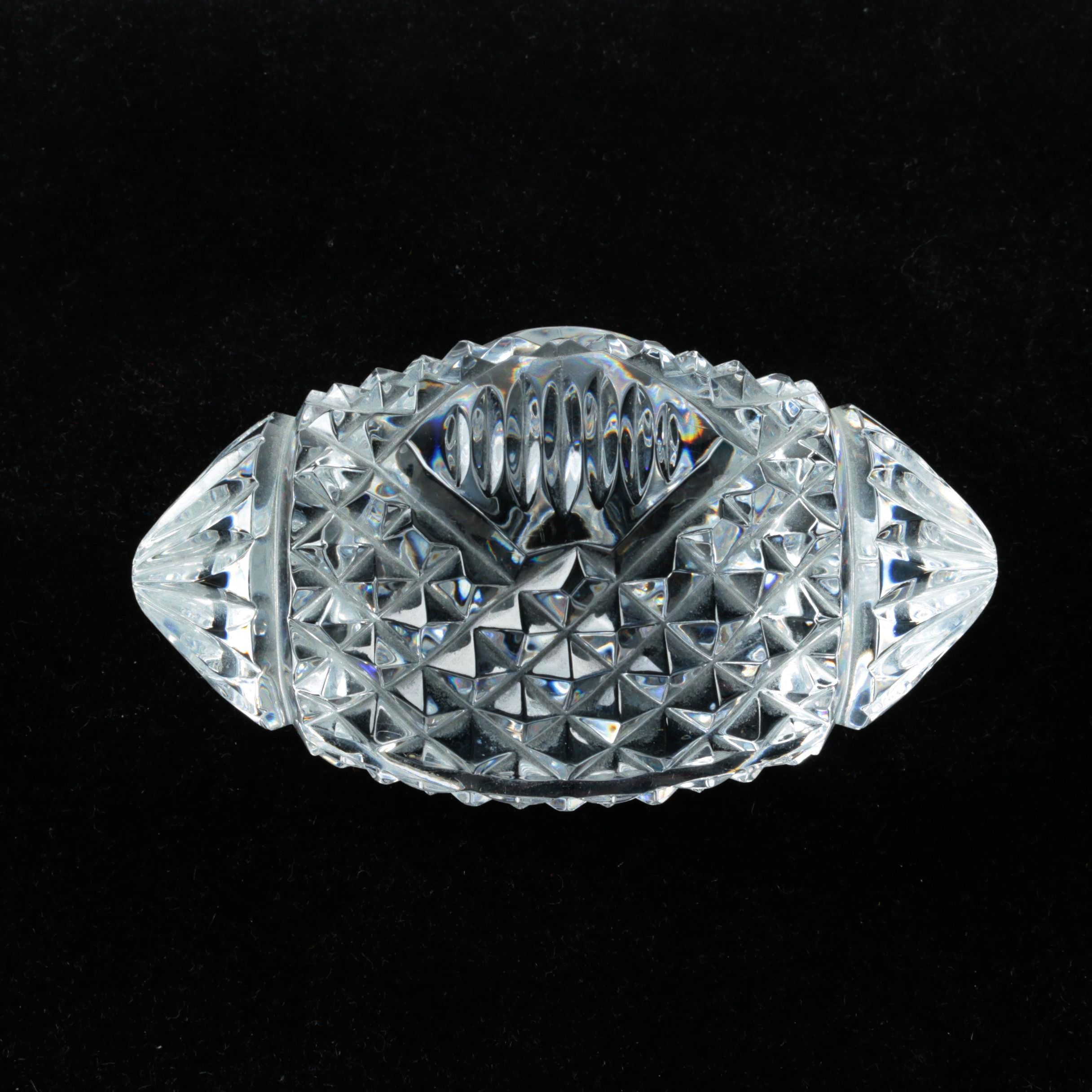 Waterford Crystal Football | EBTH