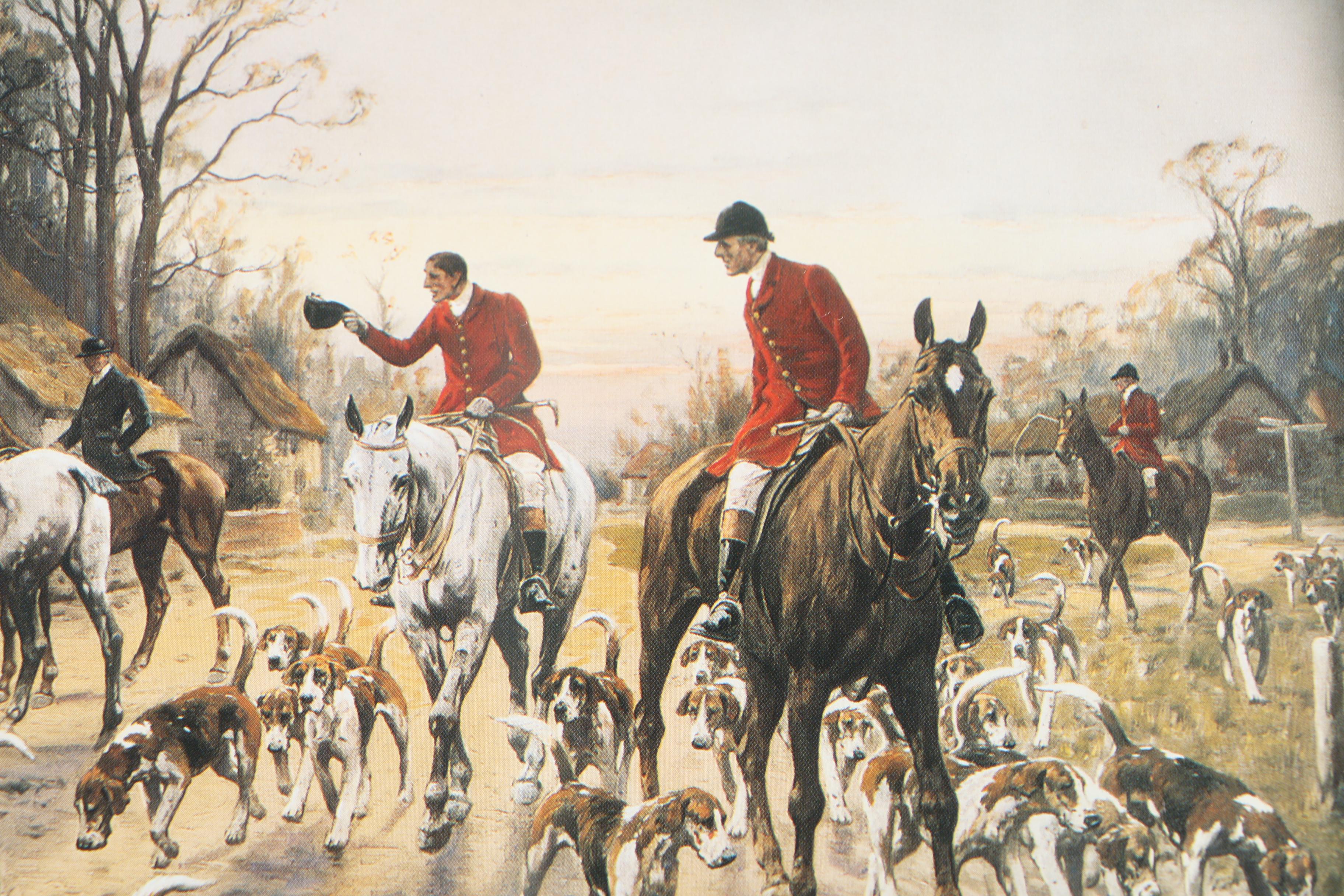 Offset Lithograph After George Wright "Returning Home" | EBTH