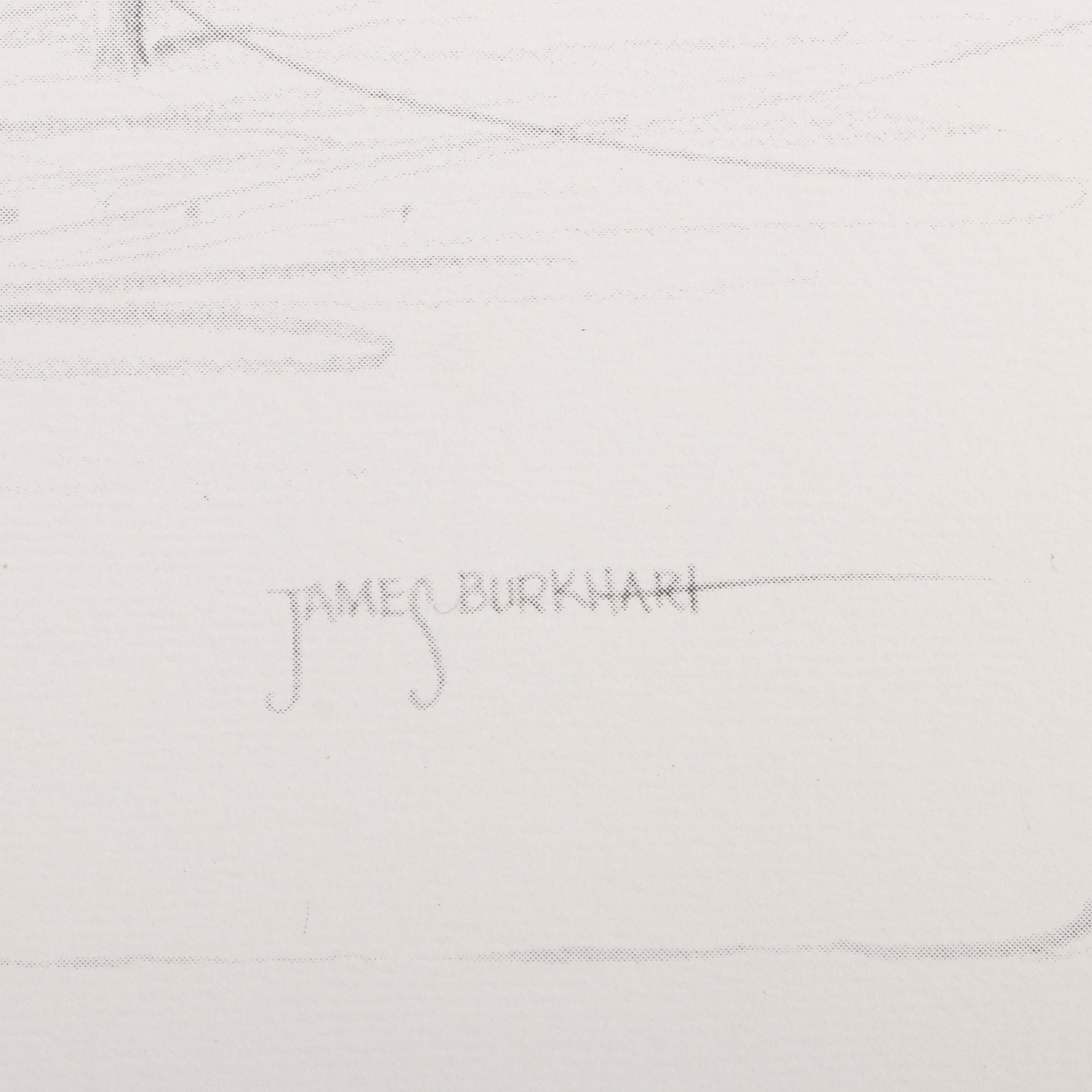 Offset Lithographs after James Burkhart "The Four Mills of Ozark County ...