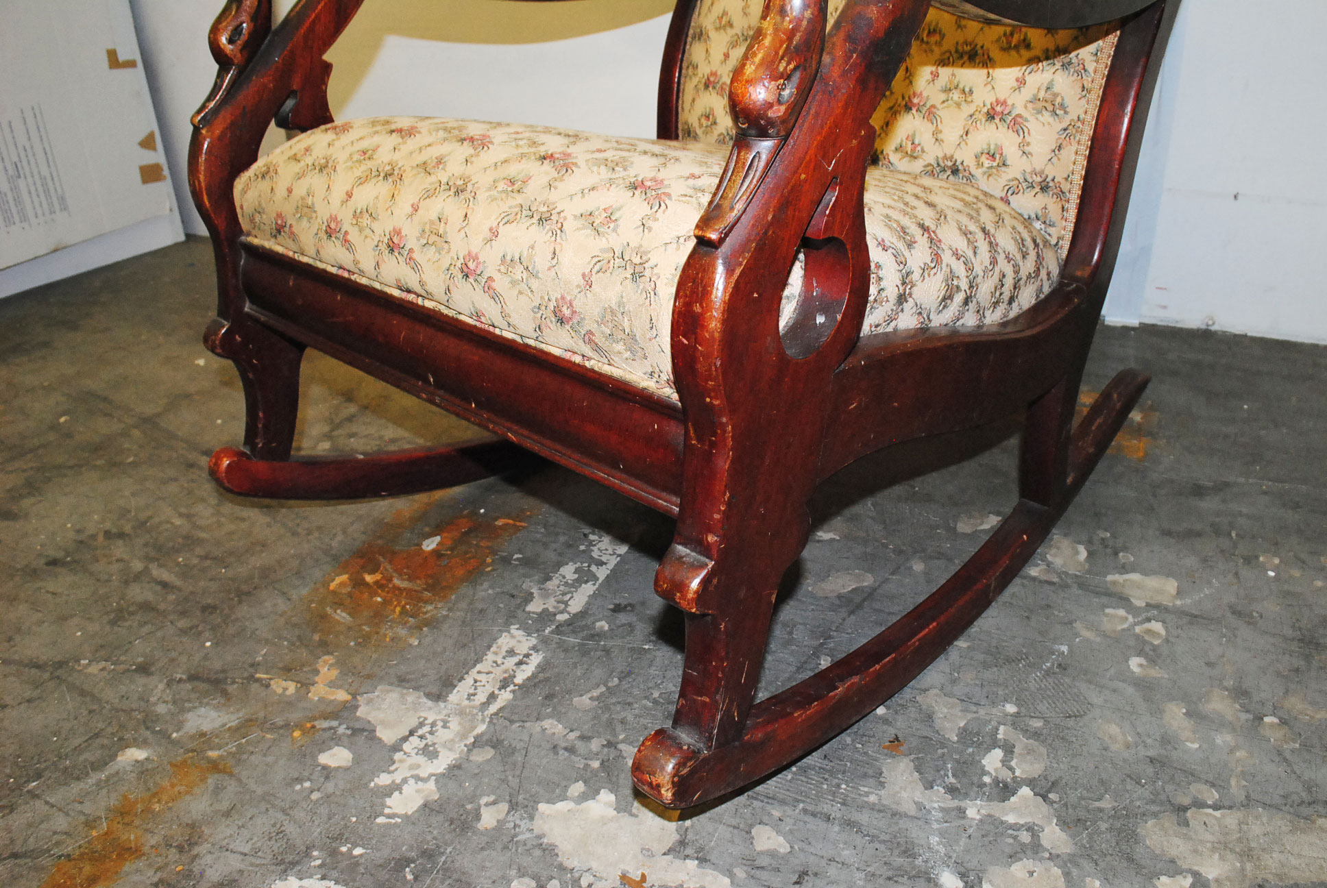 Vintage Victorian Style Rocking Chair | EBTH