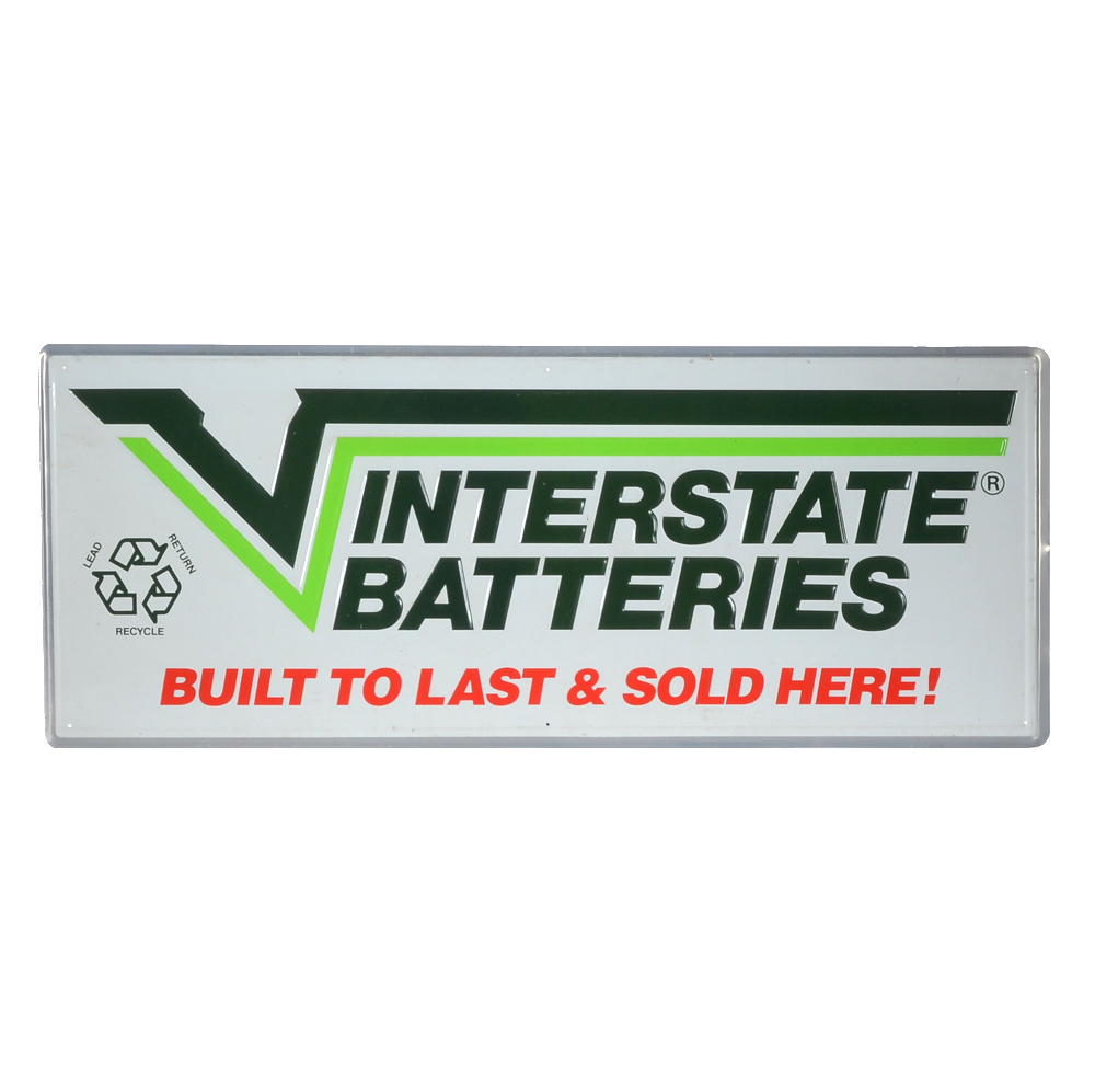 1970s "Interstate Batteries" Dealership Store Display | EBTH