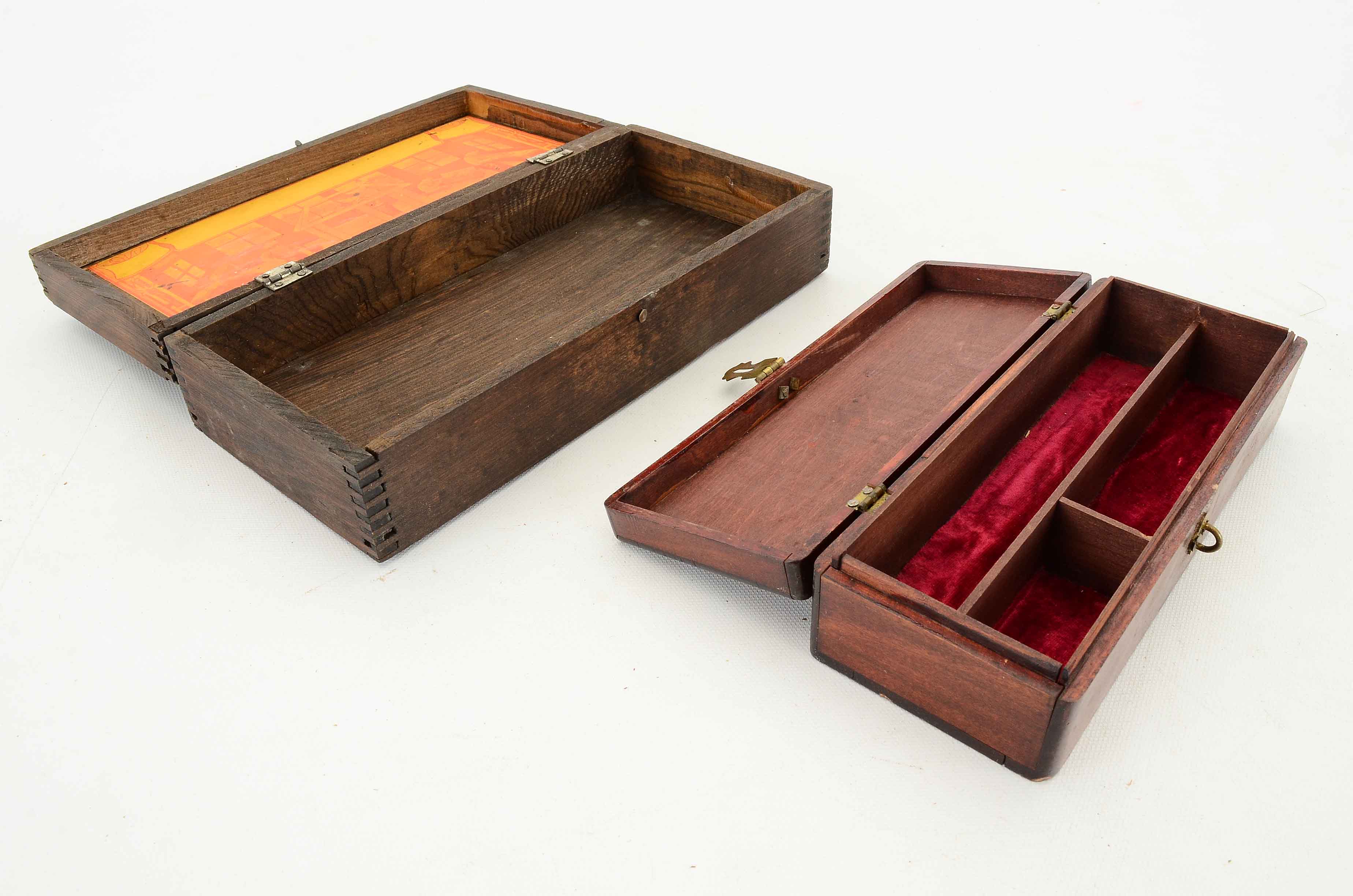 Assorted Decorative Vintage Wooden Boxes | EBTH