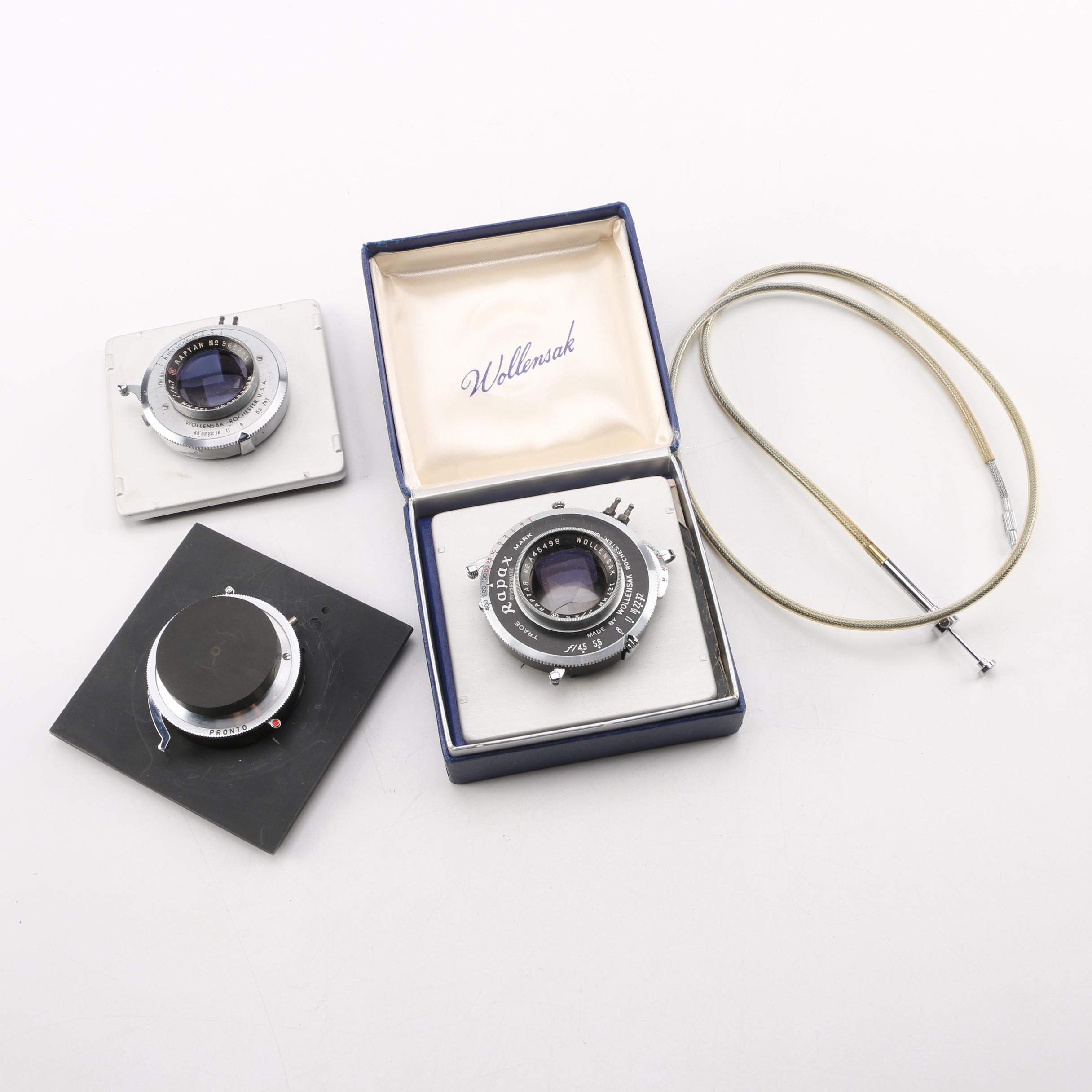 Vintage Wollensak and Gauthier Camera Shutters and Lenses | EBTH