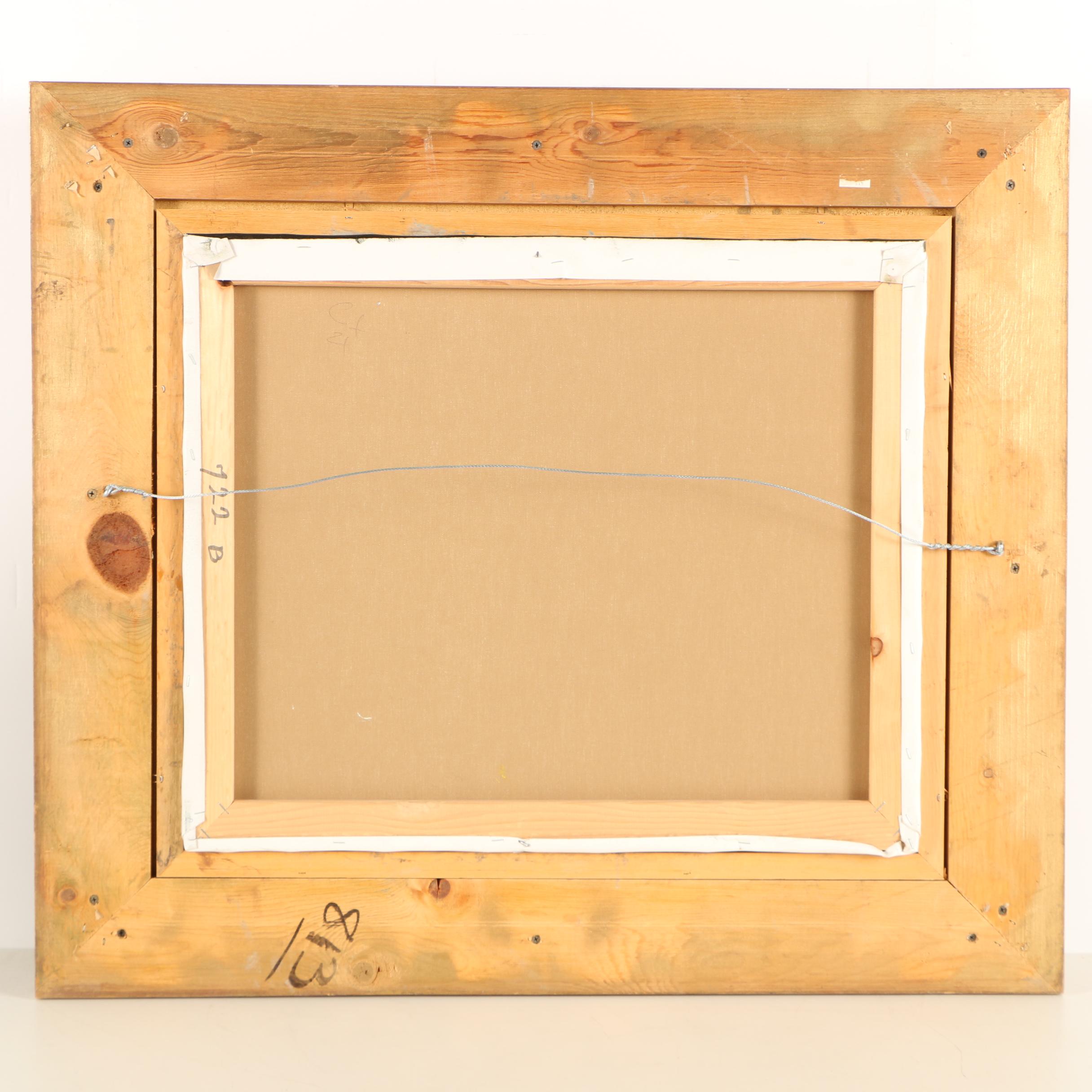 C. Foster Oil Still Life Painting of Cherries | EBTH