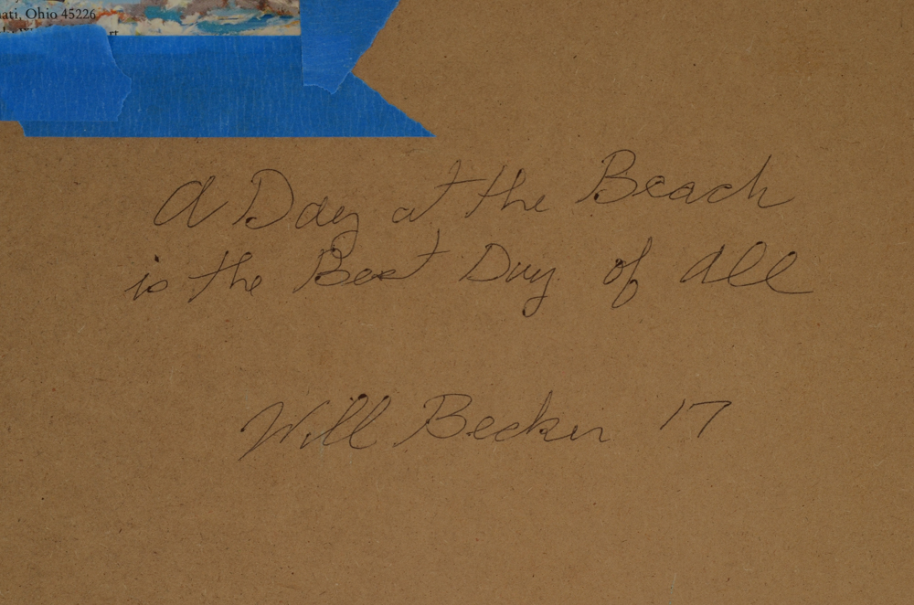 William Becker Acrylic Painting "A Day at the Beach is the Best Day of ...