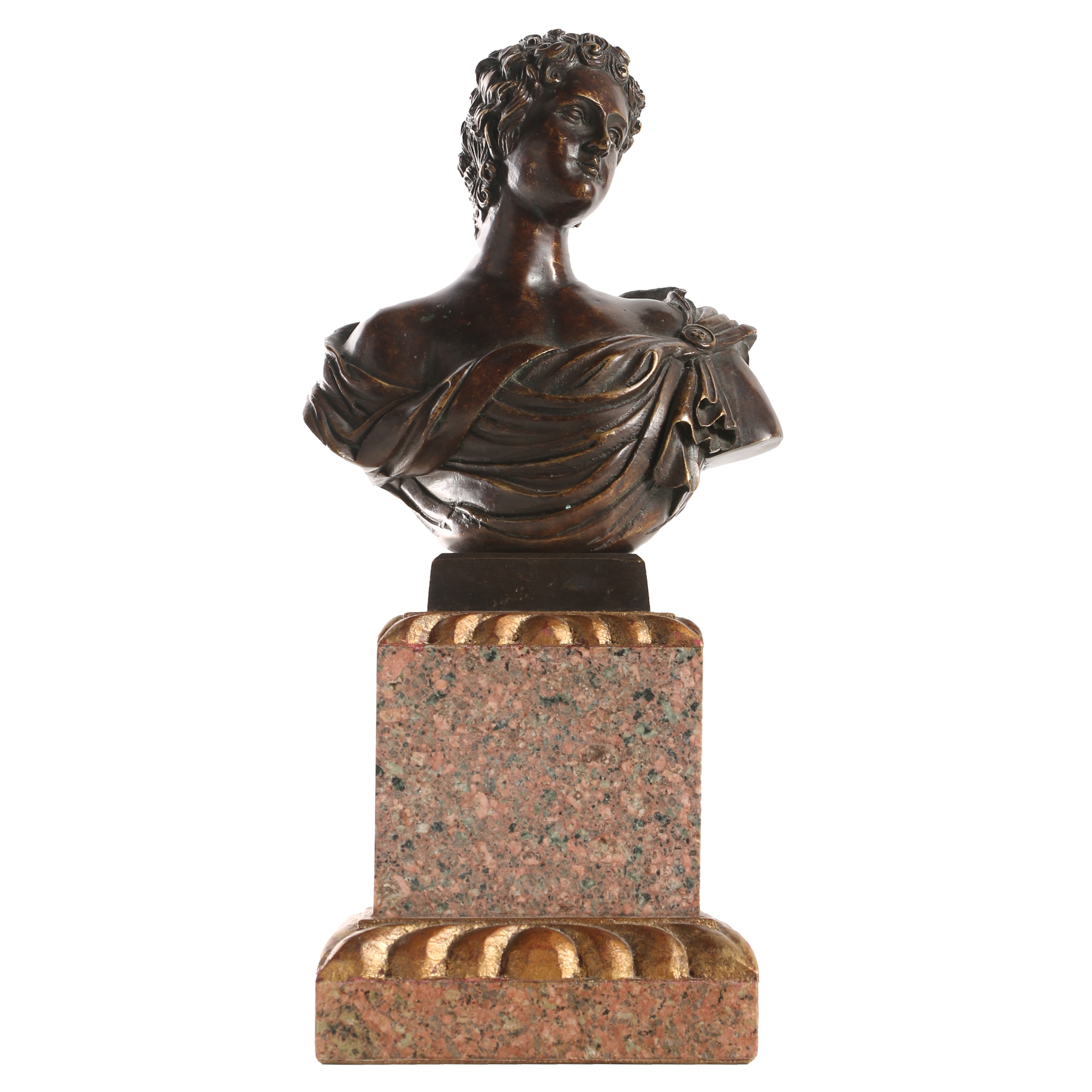 Classical Style Bronze Bust on Granite Base | EBTH