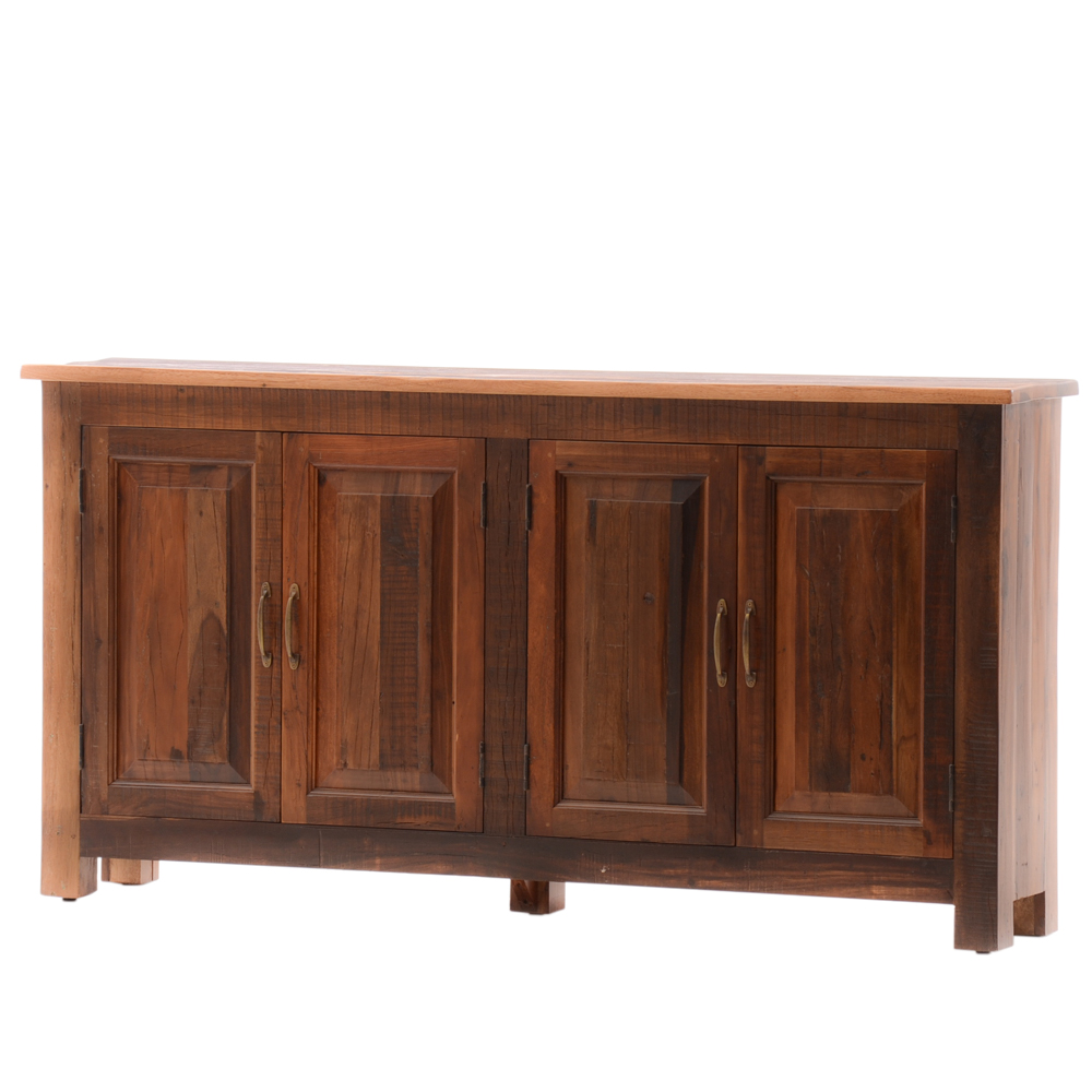 Pottery Barn Bowry Reclaimed Wood Media Console | EBTH