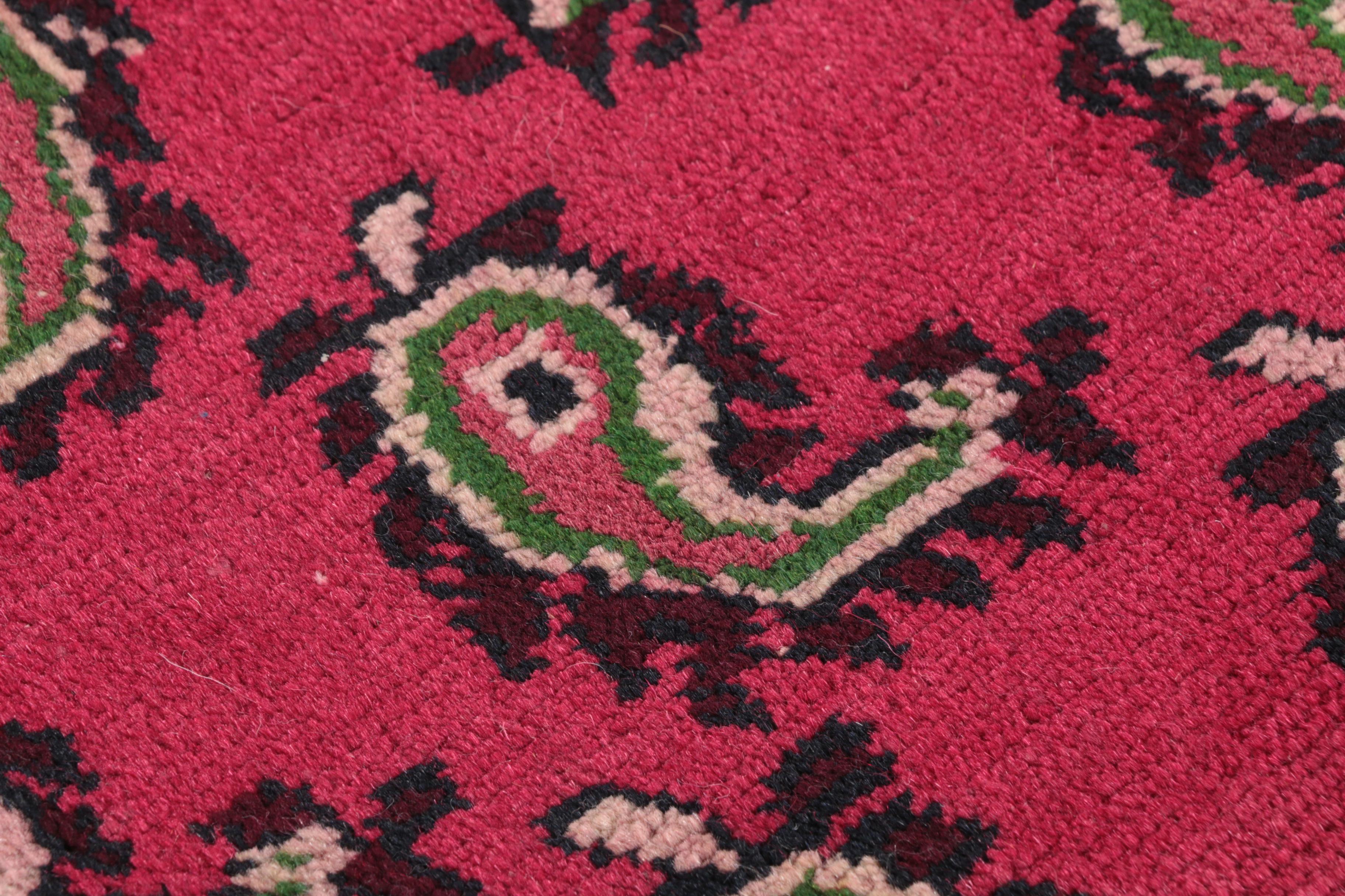 Hand-Knotted Boteh Accent Rug | Everything But The House