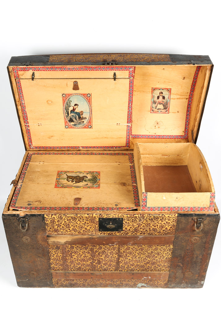 Antique Domed Trunk | EBTH