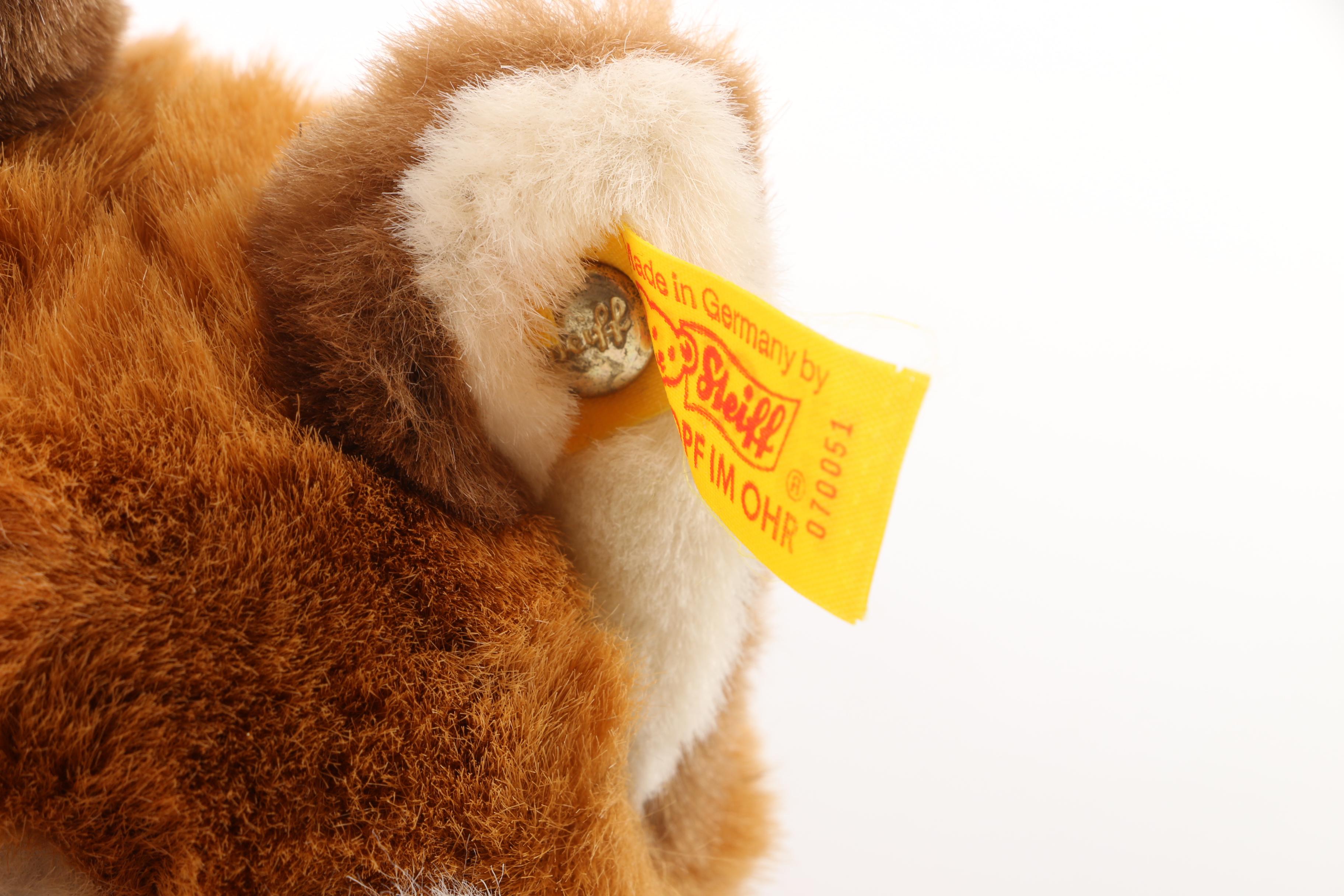 Steiff "Xorry" and "Fuzzy" Plush Foxes | EBTH