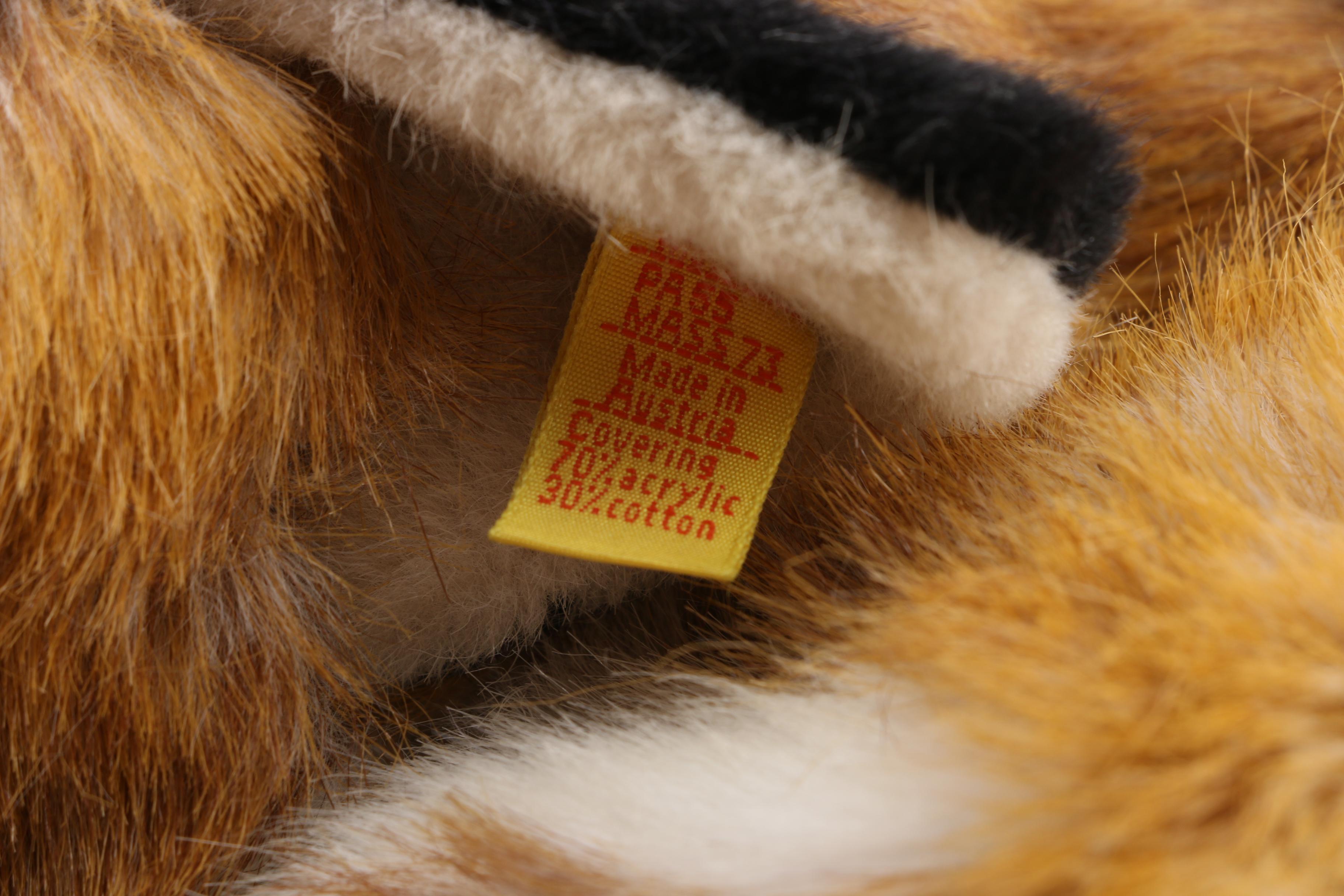 Steiff "Xorry" and "Fuzzy" Plush Foxes | EBTH