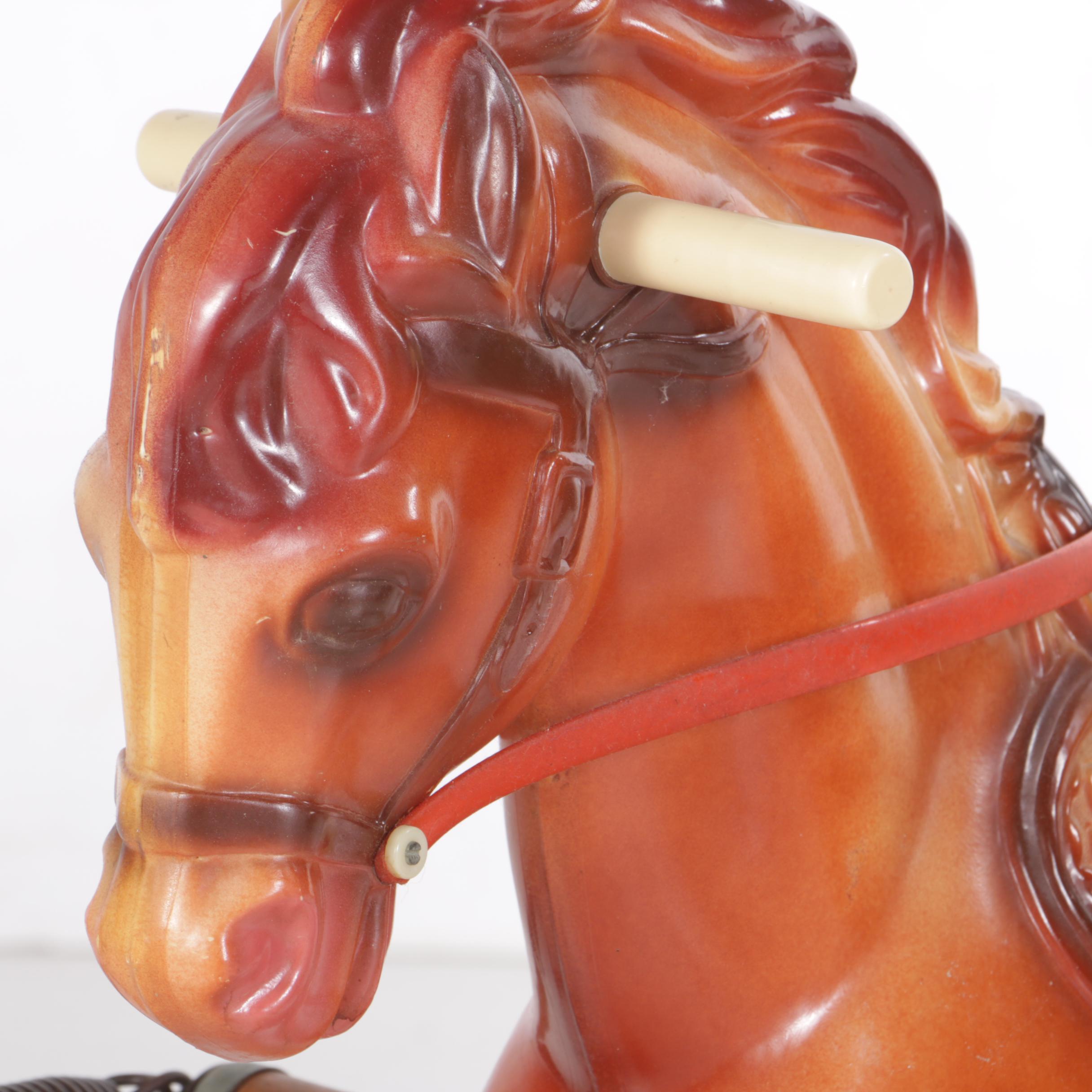 Vintage Wonder Horse Spring Suspension Rocking Horse | EBTH