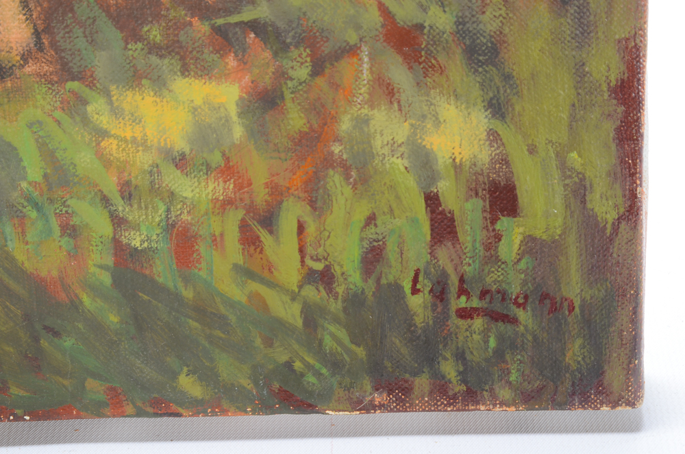 Robert Lahmann Pair of Female Figure Paintings | EBTH