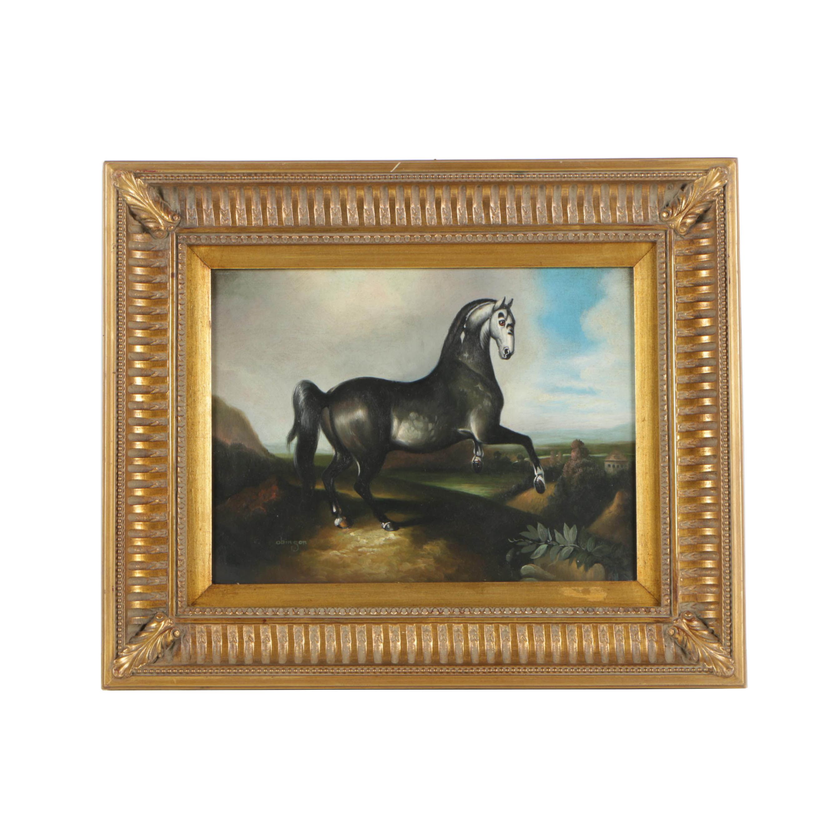 T. Robinson Oil Painting | EBTH