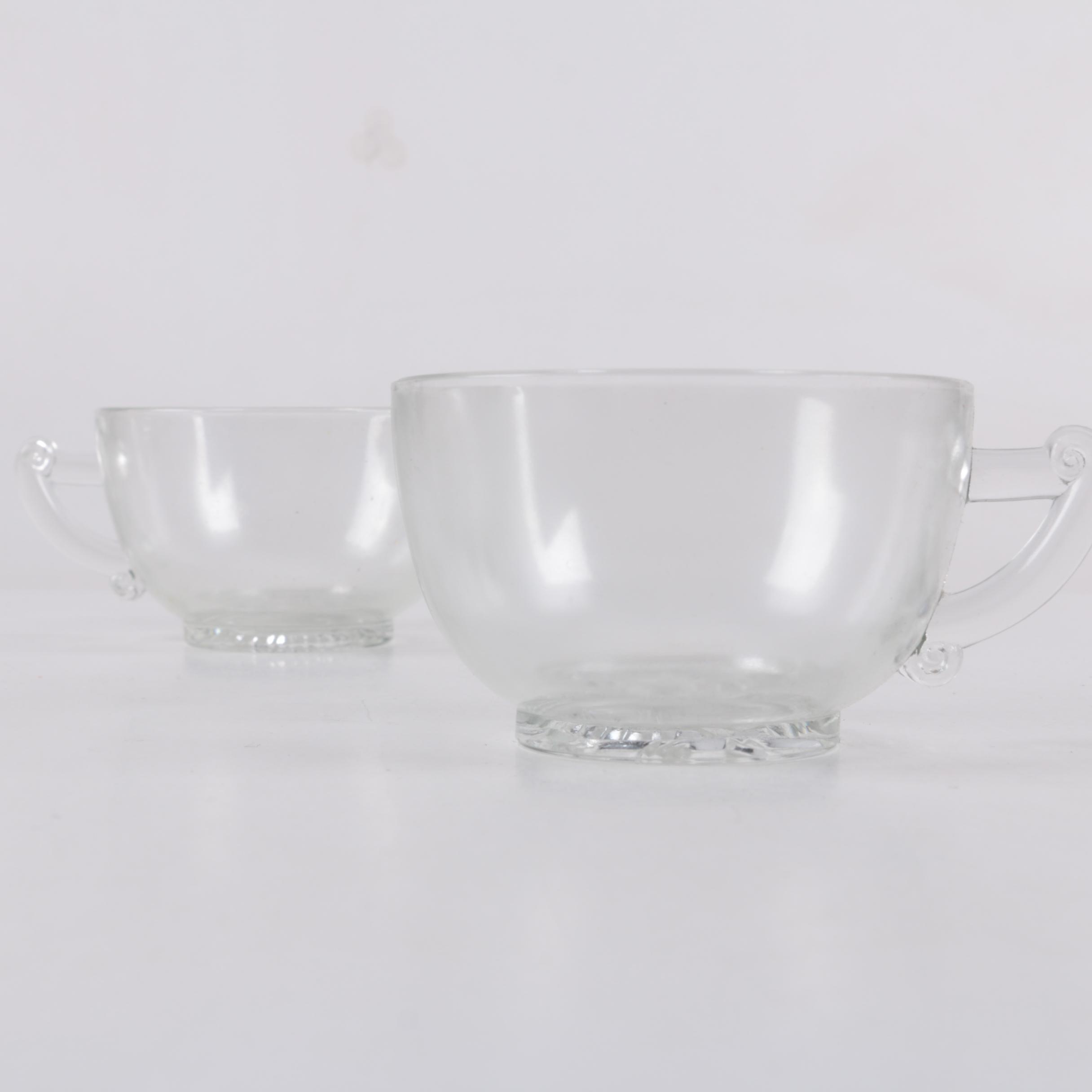 Camellia Crystal Snack Set | EBTH