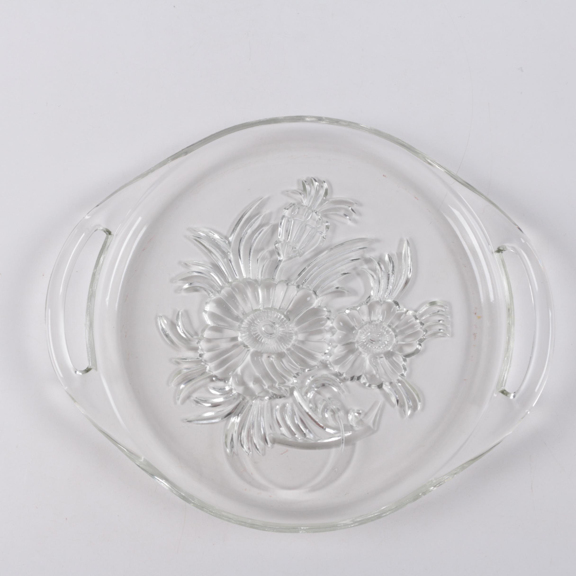 Camellia Crystal Snack Set | EBTH