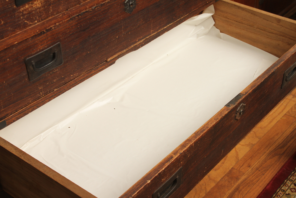 Vintage Campaign Style Stacking Chest of Drawers | Everything But The House