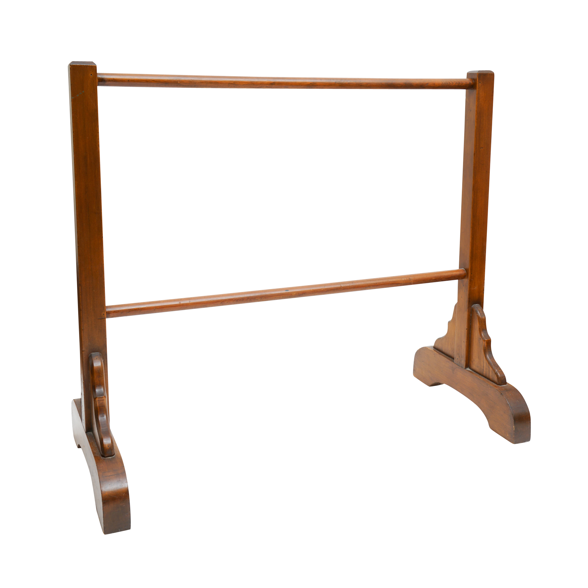 Arts and Crafts Style Wooden Quilt Rack | EBTH