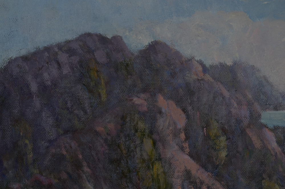 Joseph Baris Original Oil Painting on Canvas of Seascape | EBTH