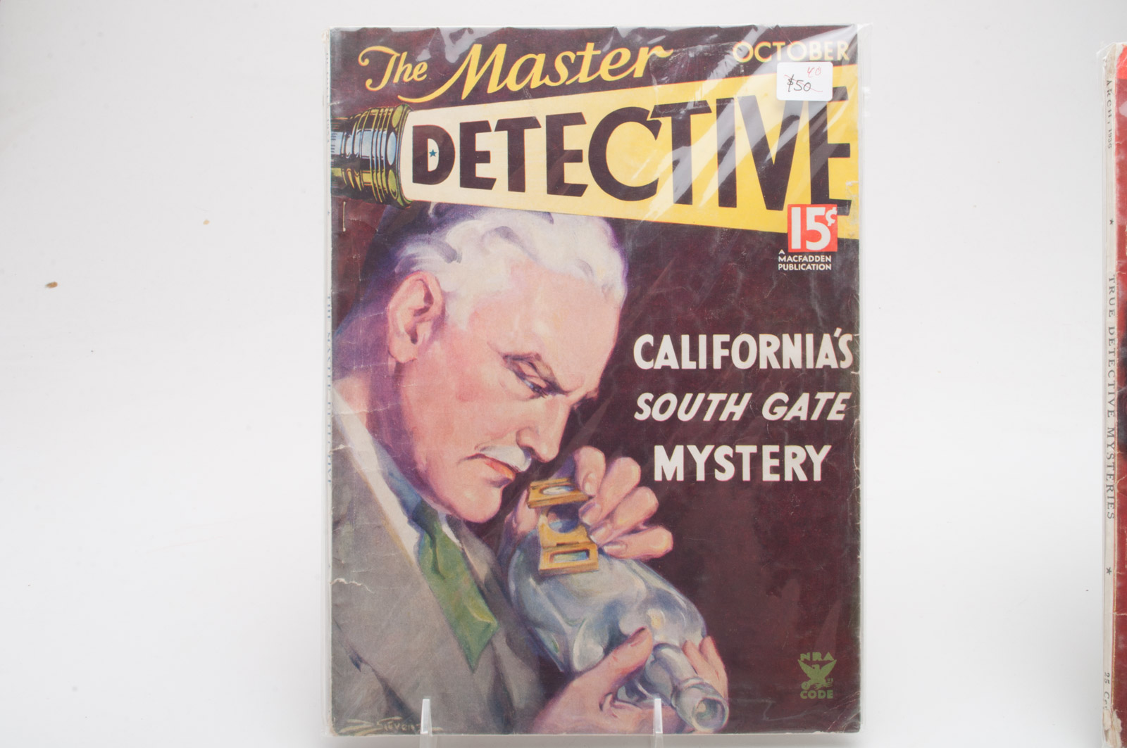 Collection of Vintage "Master Detective" PULP Magazines | EBTH