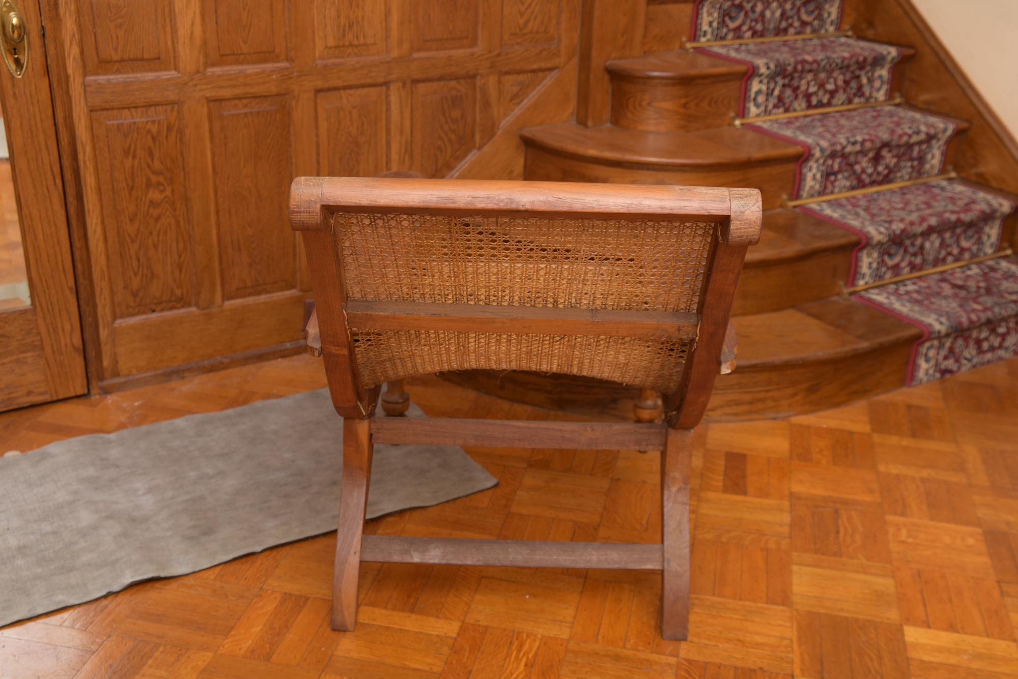 Antique British Colonial Style Teak Plantation Chair | Everything But ...