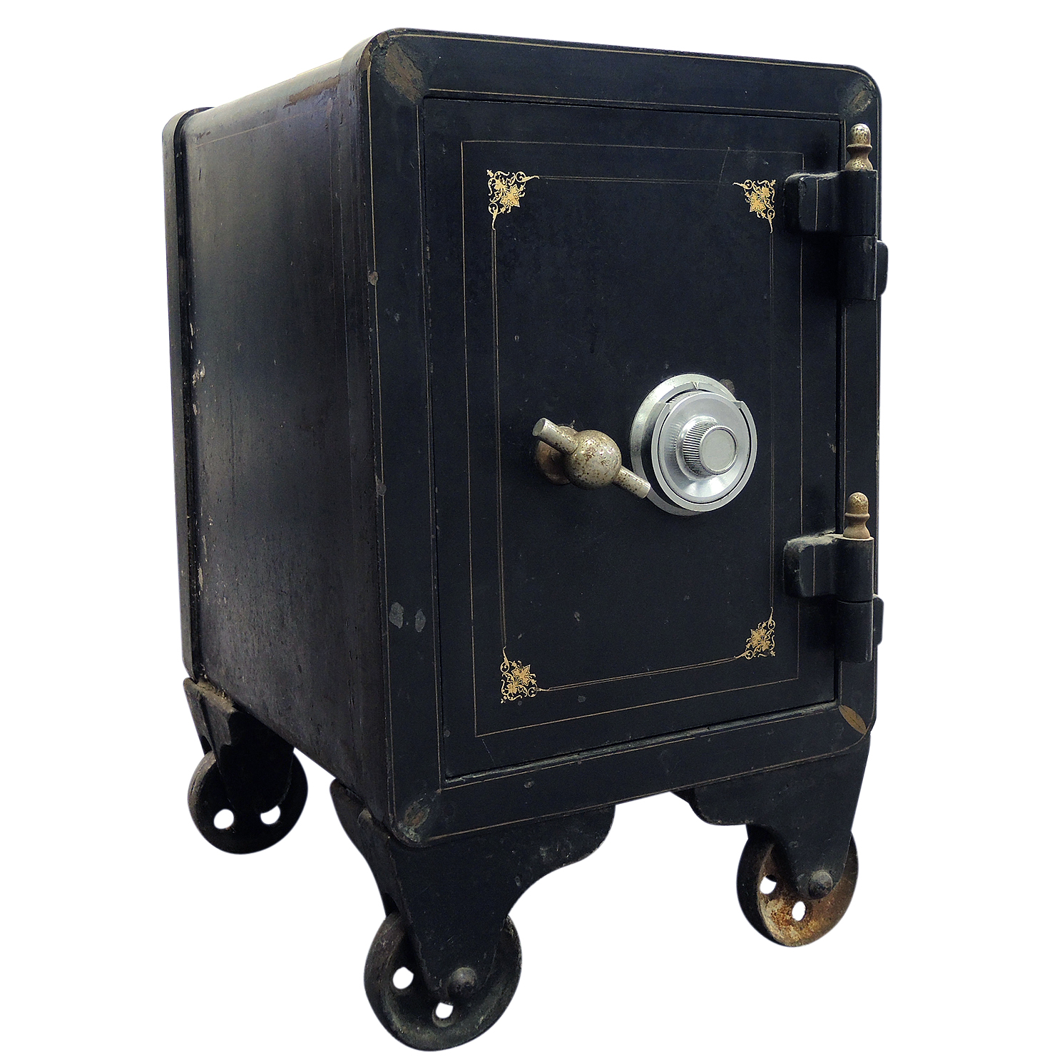 antique combination safe