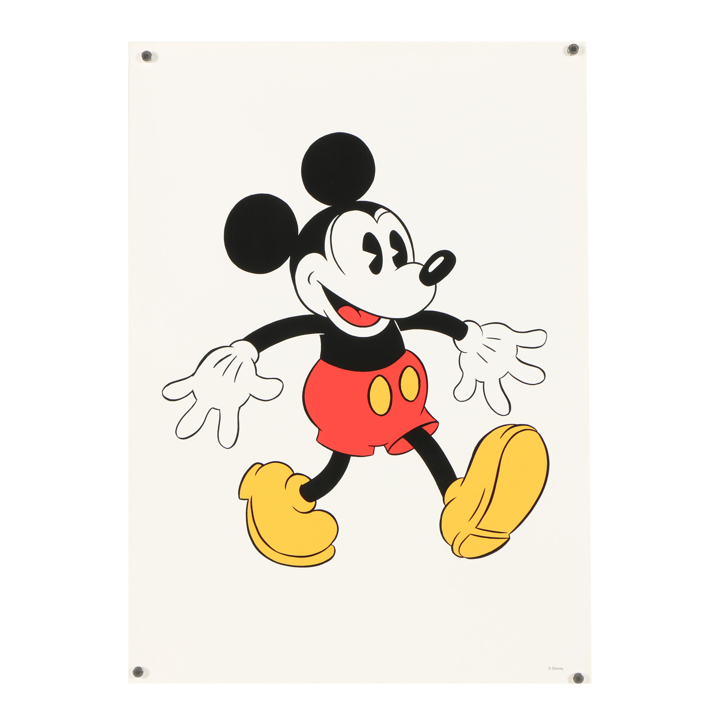 Sowa and Reiser Serigraph of Mickey Mouse | EBTH