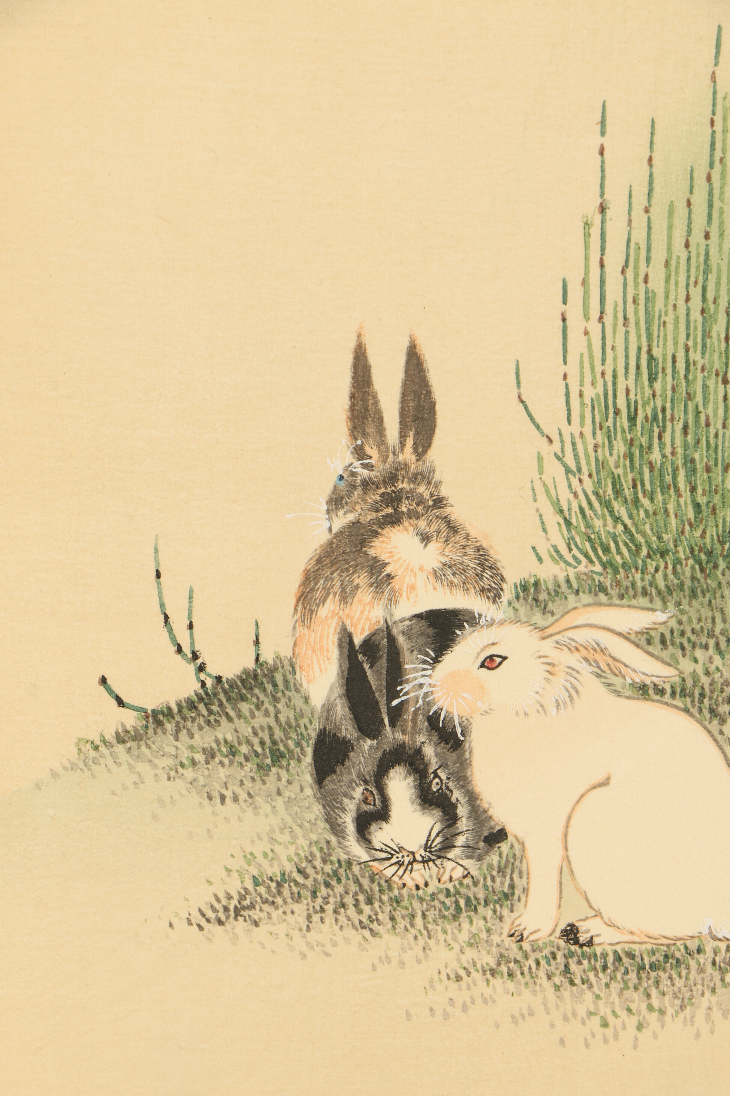 Woodblock Prints of Rabbits Including After Maruyama Ōkyo | EBTH