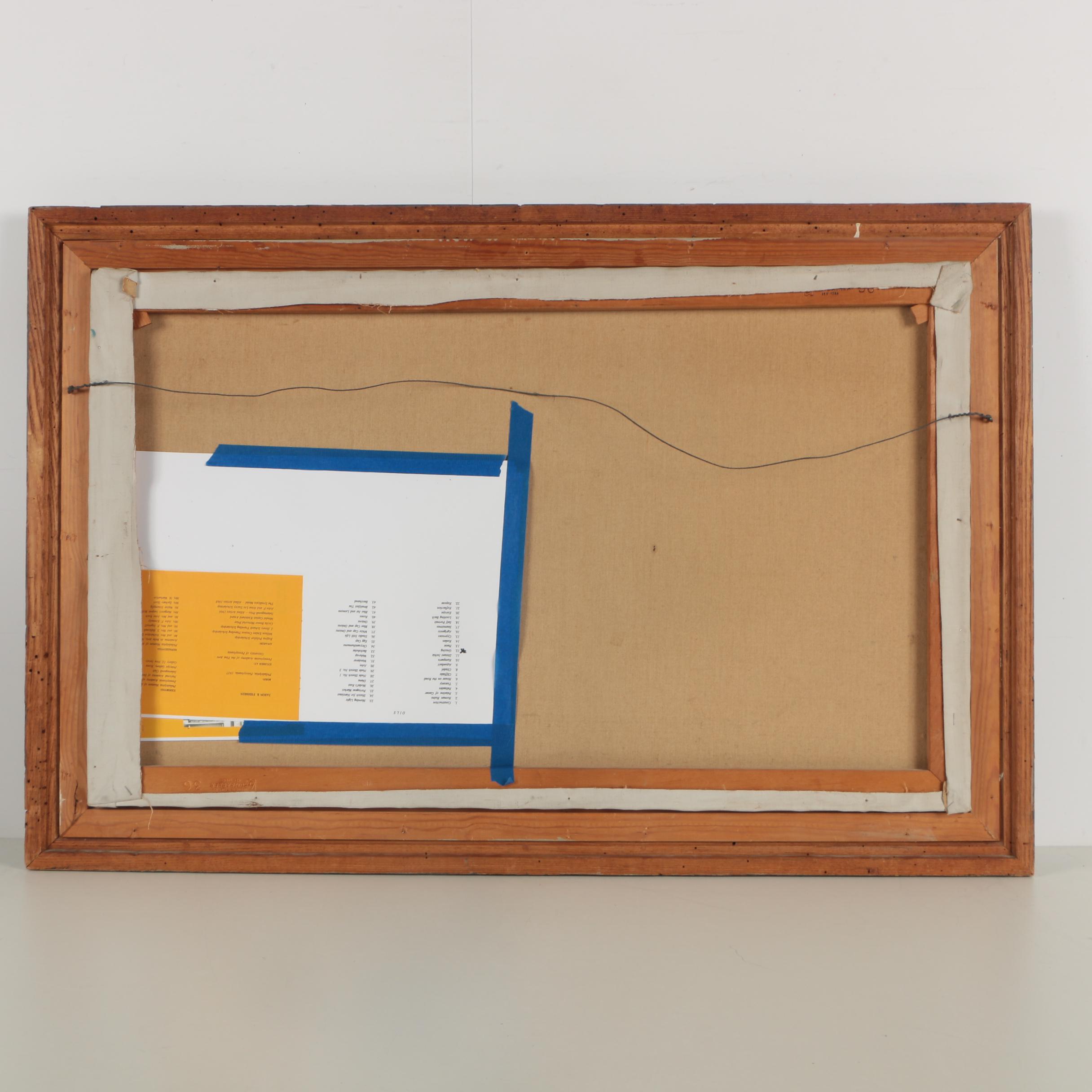 Jason B. Fishbein Oil Painting "Grazing" | EBTH