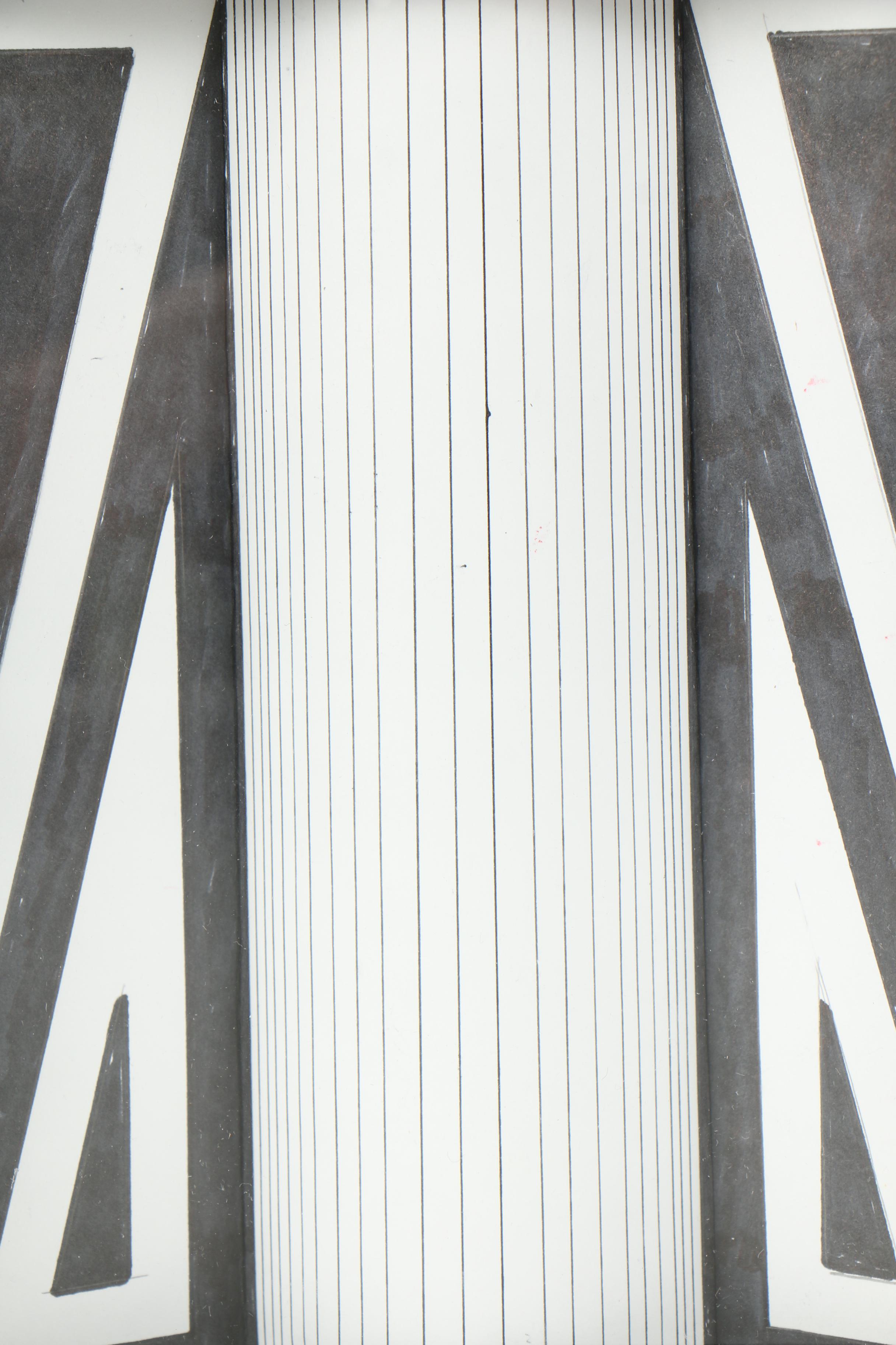 Vernon Rader Abstract Three Dimensional Marker Drawings | EBTH