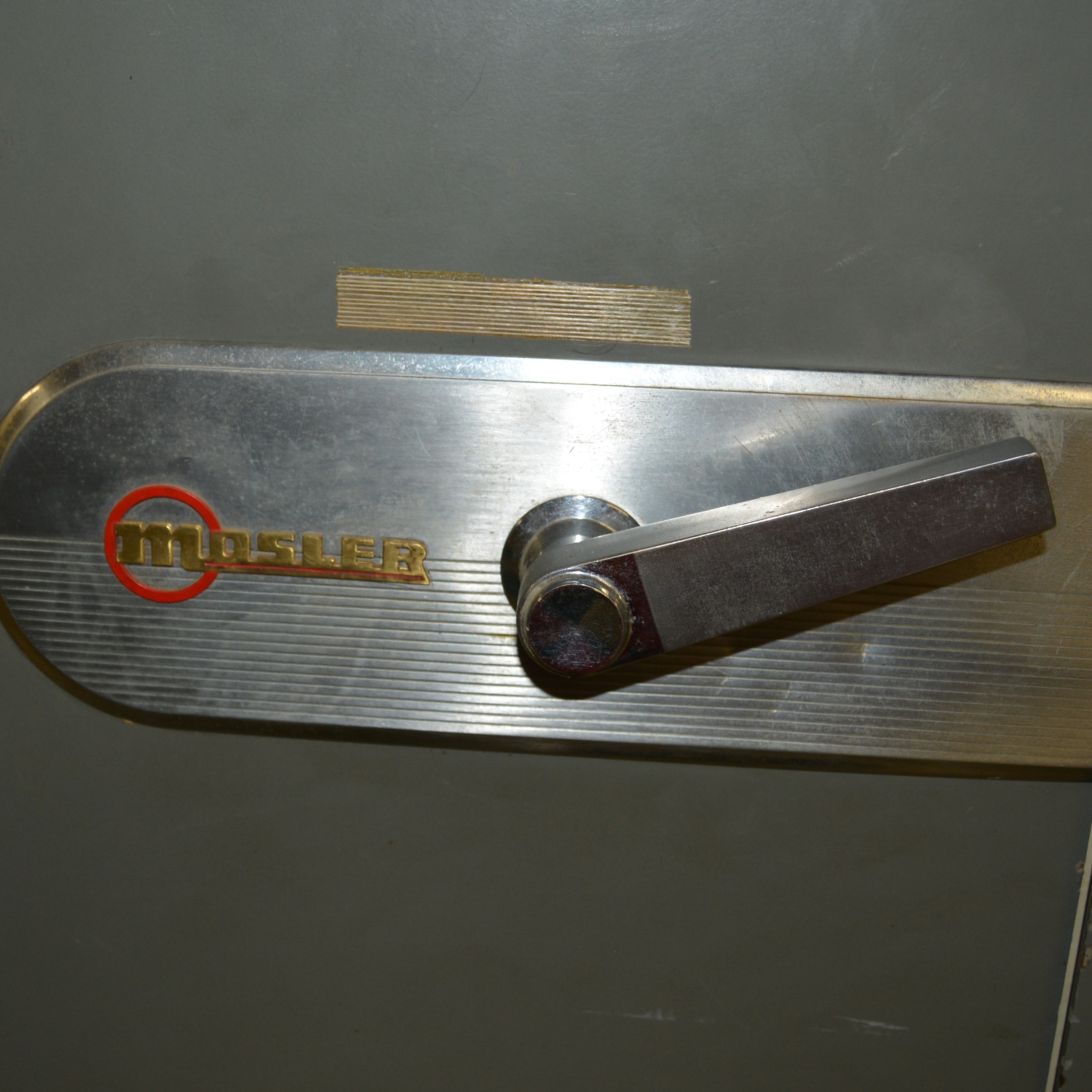 Vintage Mosler BP-280 Relocking Wheeled Safe | EBTH