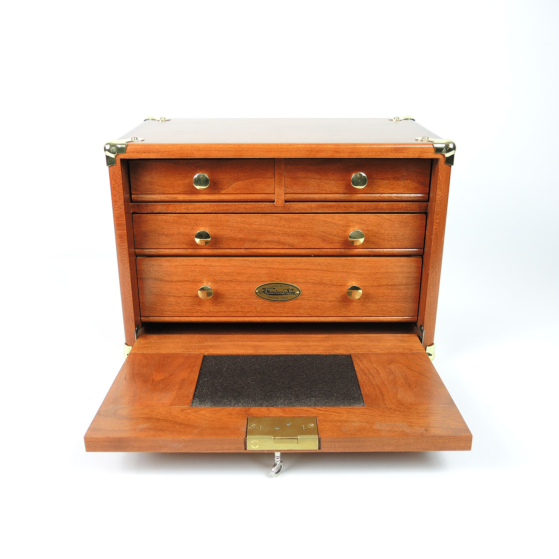 H. Gerstner & Sons Small Parts Wood Box | EBTH