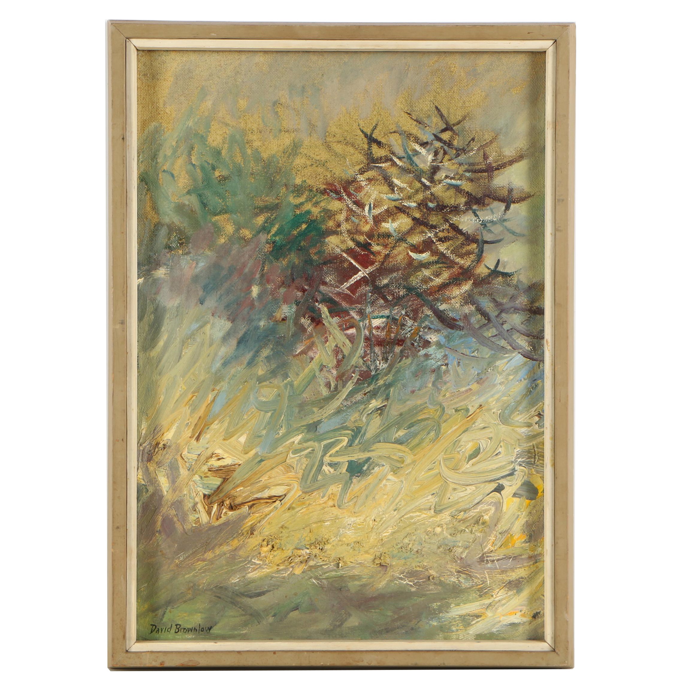 David Brownlow Oil Painting Abstract Composition | EBTH