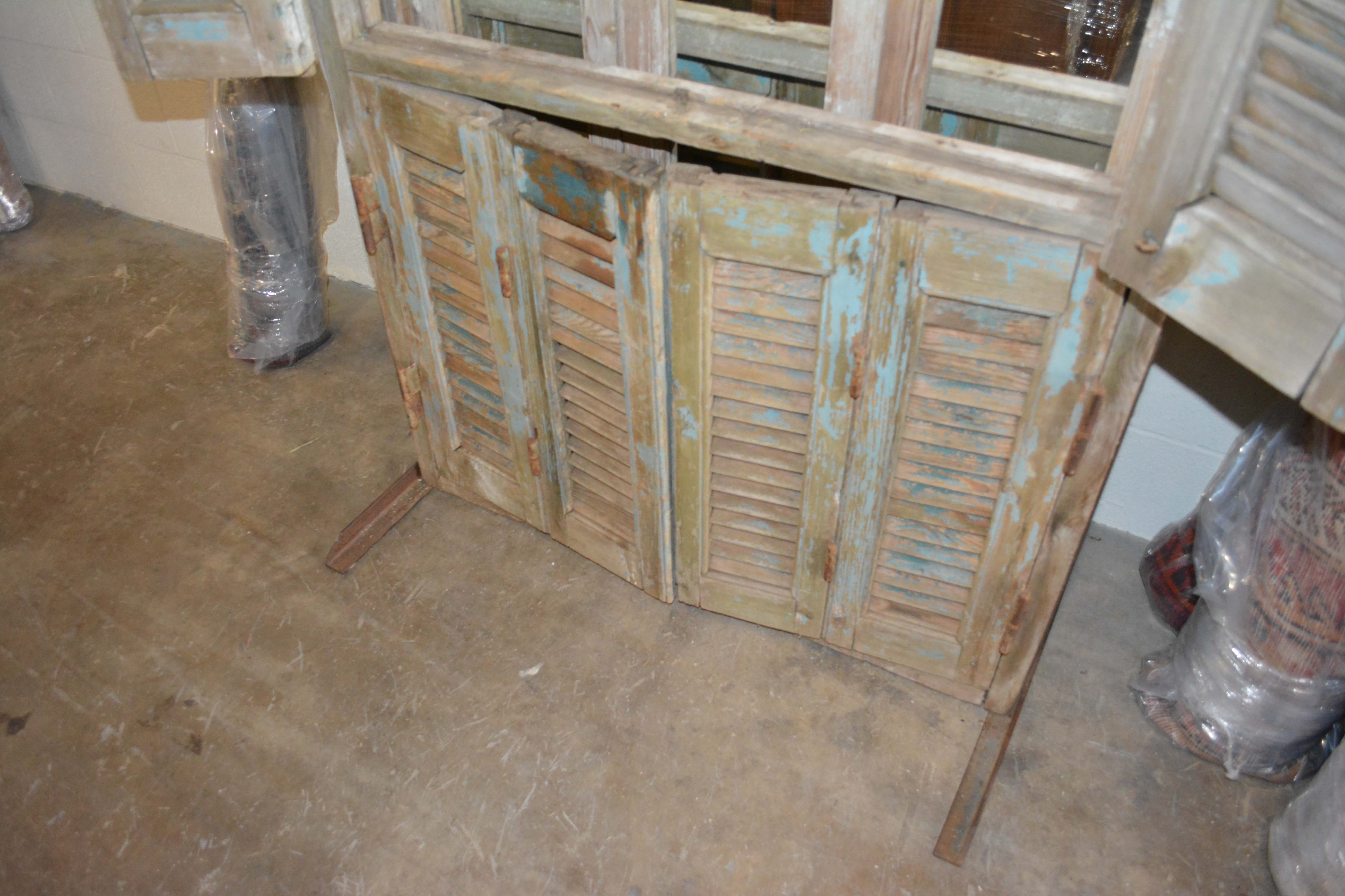 Repurposed Shutters and Window Mirror | EBTH