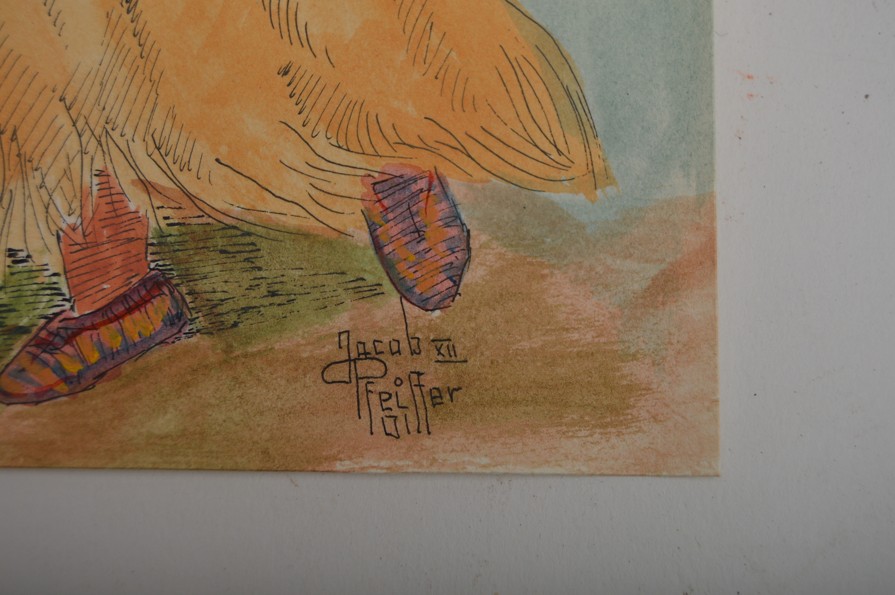 Original Jacob Pfeiffer Watercolor | Everything But The House